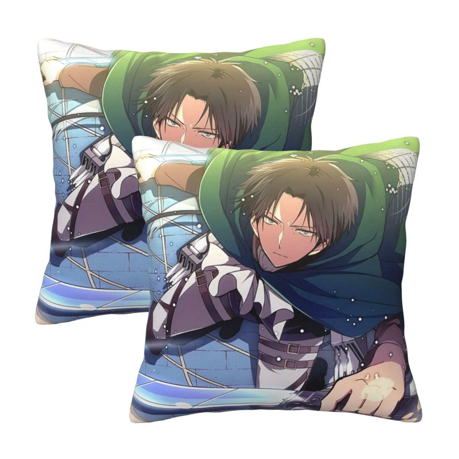 Attack On Titan Levi Ackerman Home Made Decorative Cushion Covers ...