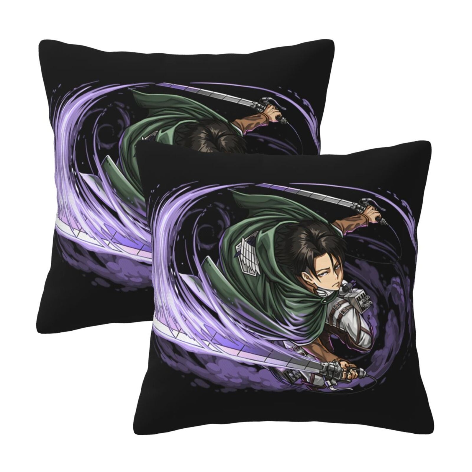 Attack On Titan Levi Ackerman Home Made Decorative Cushion Covers Attack On Titan Levi Ackerman ...