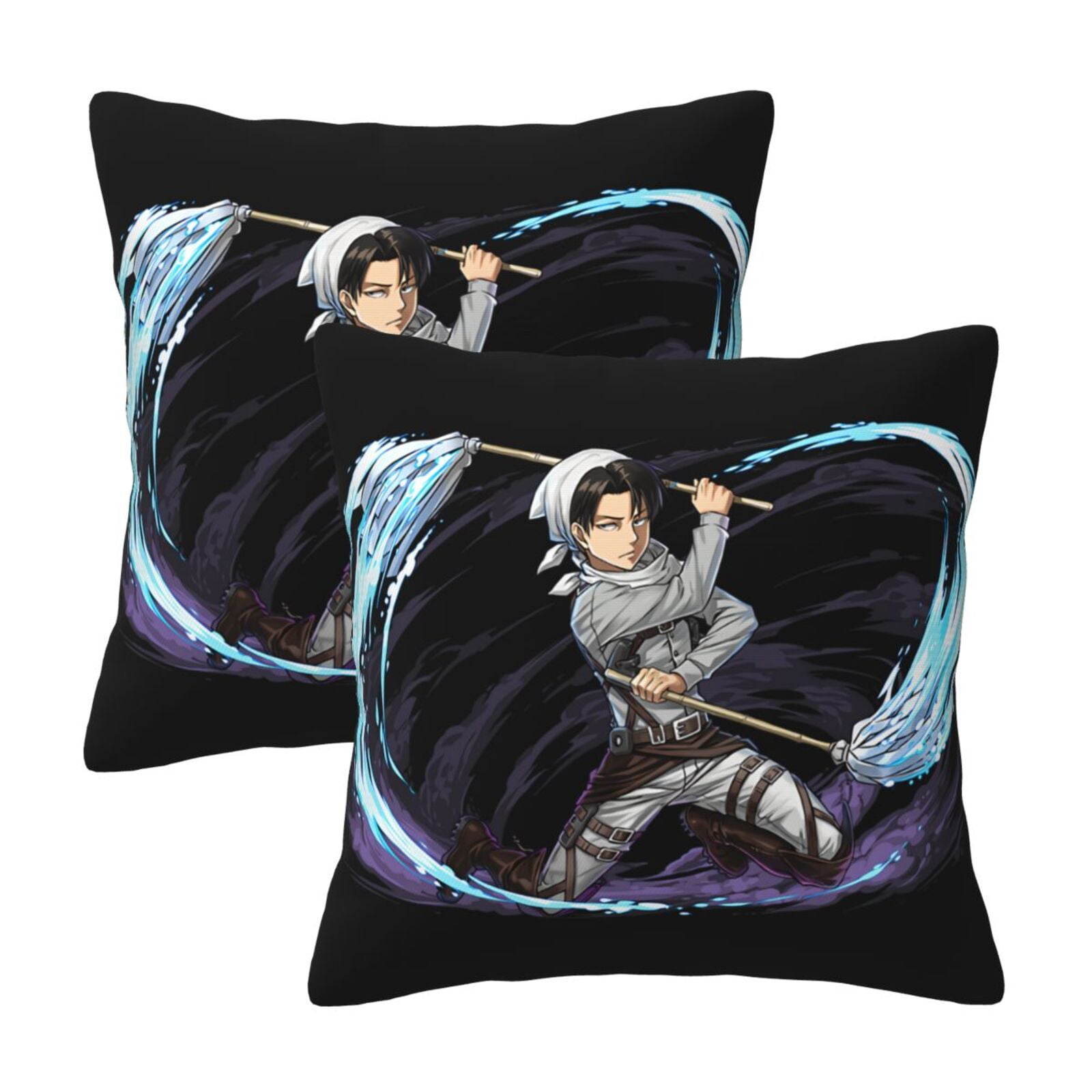 Attack On Titan Levi Ackerman Home Made Decorative Cushion Covers ...