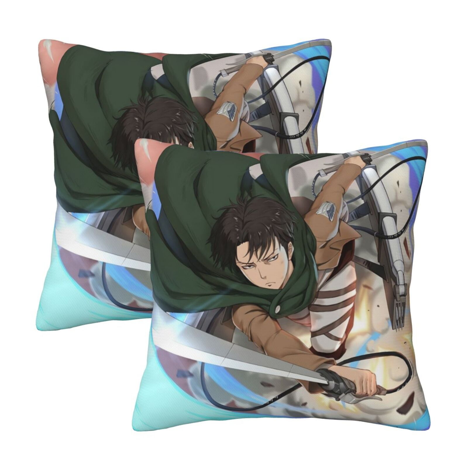 Attack On Titan Levi Ackerman Home Made Decorative Cushion Covers ...