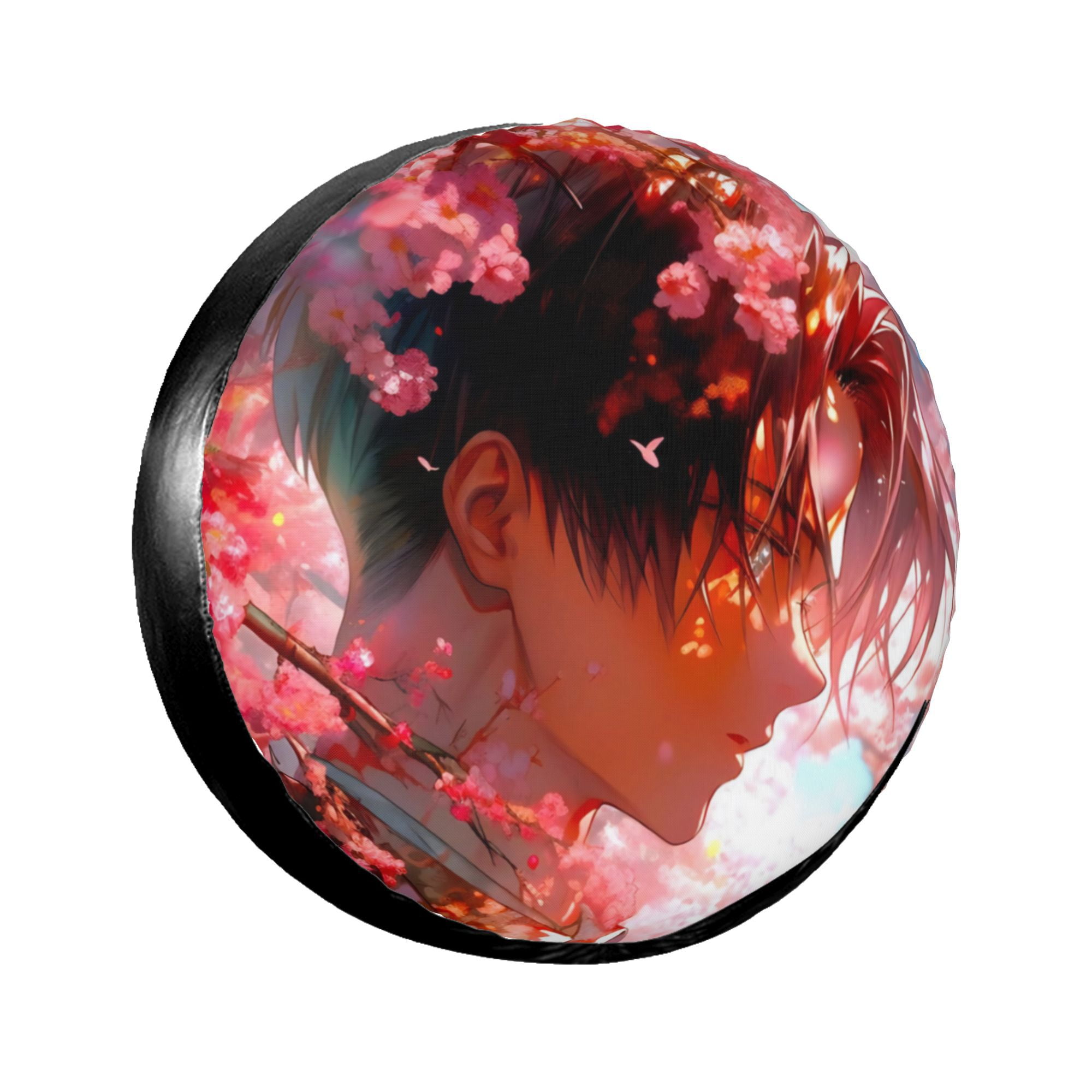 Attack On Titan Levi Ackerman Universal Spare Tire Cover,14,15,16,17 ...