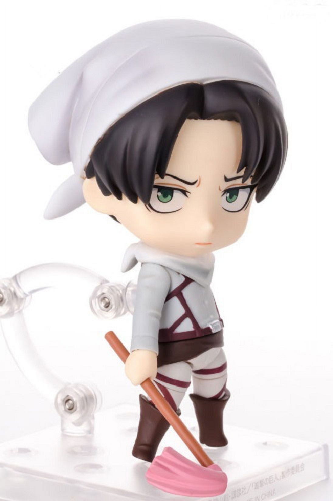 Attack On Titan Levi Cleaning Figure Captain Model Statue Puppet Toys ...