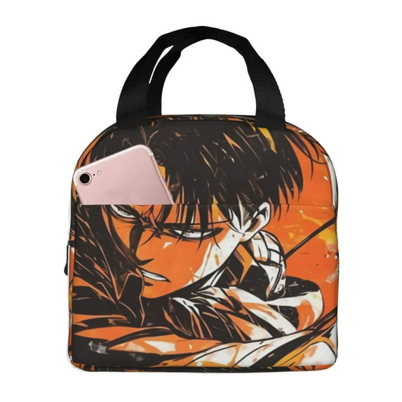 Attack On Titan Lunch Bag,Anime Lunchbox,Reusable Insulated Lunch Bag ...