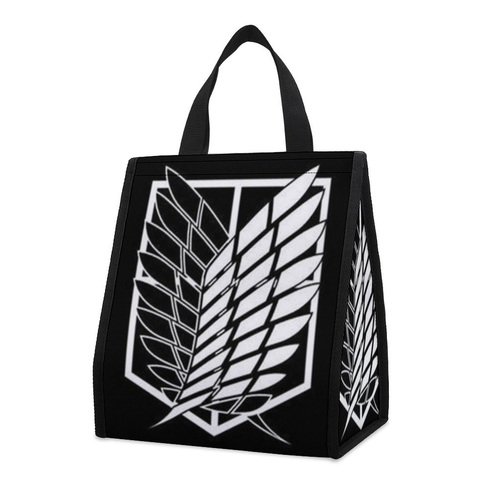 Attack On Titan Lunch Bag Insulated Lunch Box Bag Reusable Portable ...