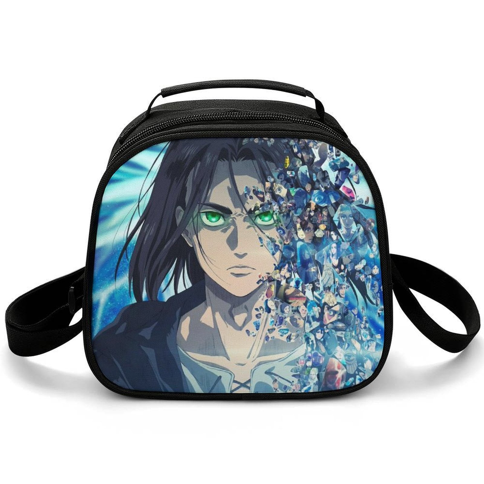 Attack On Titan Lunch Bag Insulated Lunch Box Tote Bag Adjustable ...