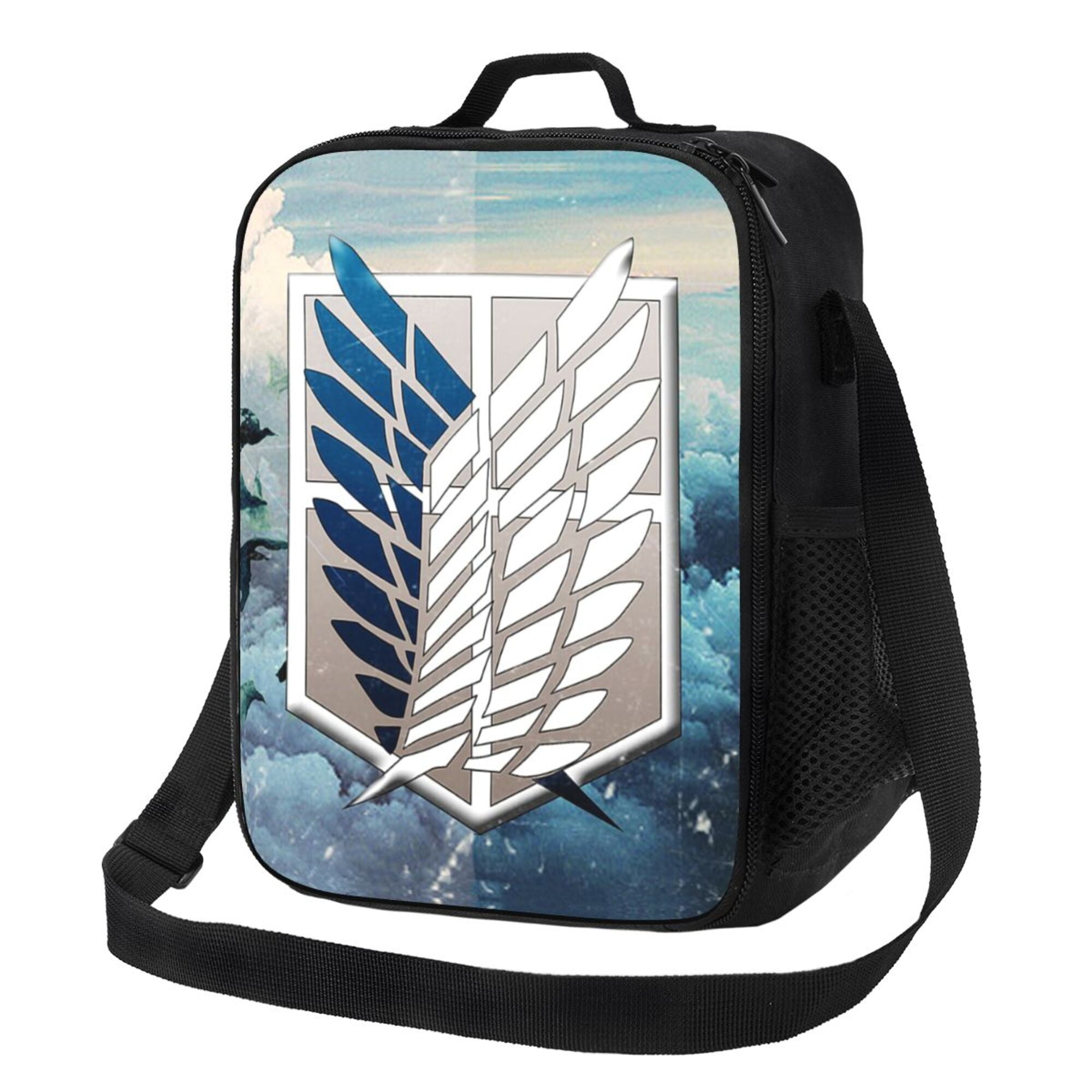 Attack On Titan Lunch Bag Lunch Box Lightweight Durable Lunch Tote Bag ...