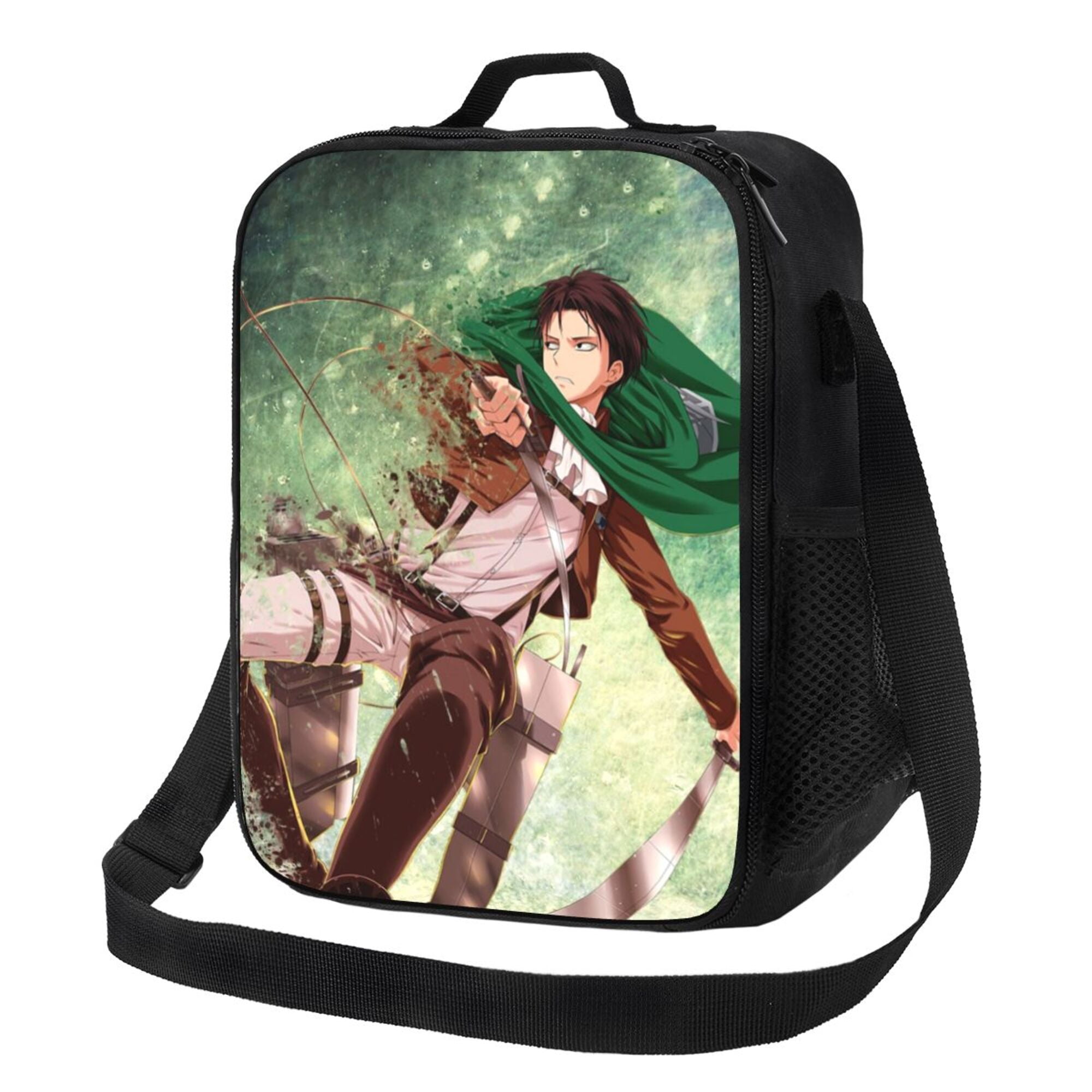 Attack On Titan Lunch Bag Lunch Box Lightweight Durable Lunch Tote Bag ...