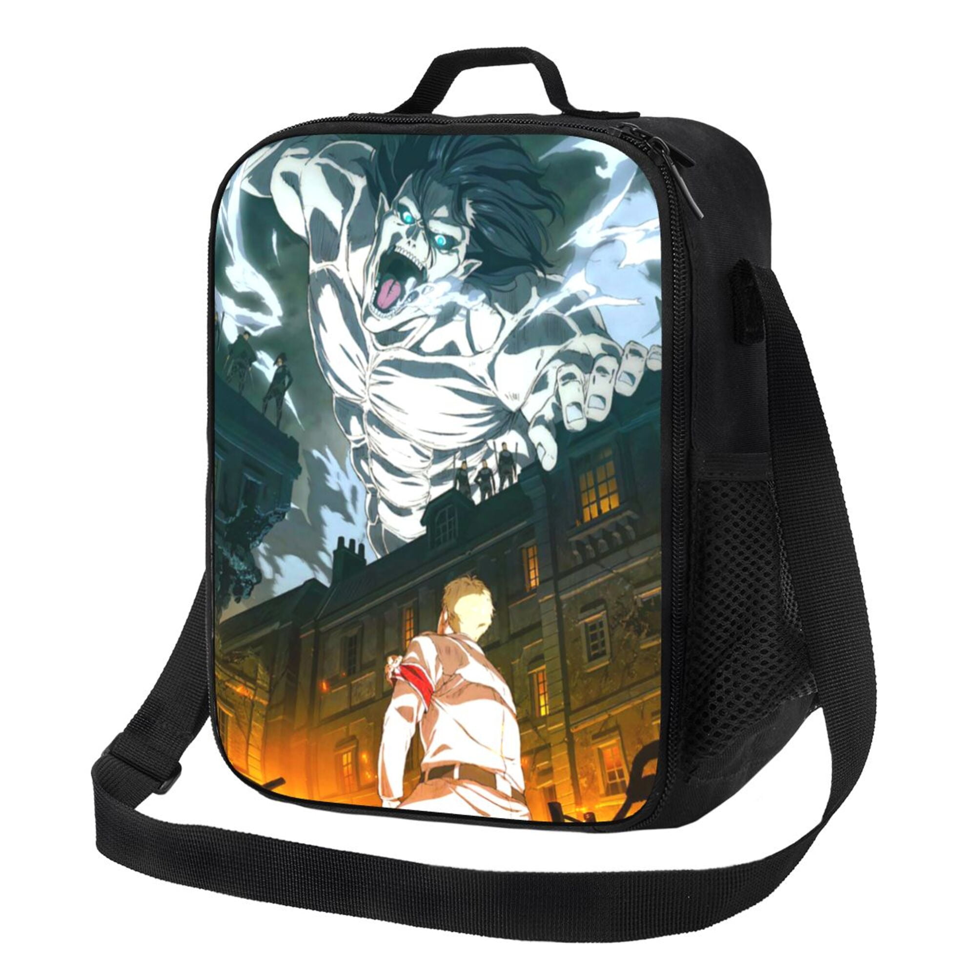 Attack On Titan Lunch Bag Lunch Box Lightweight Durable Lunch Tote Bag ...