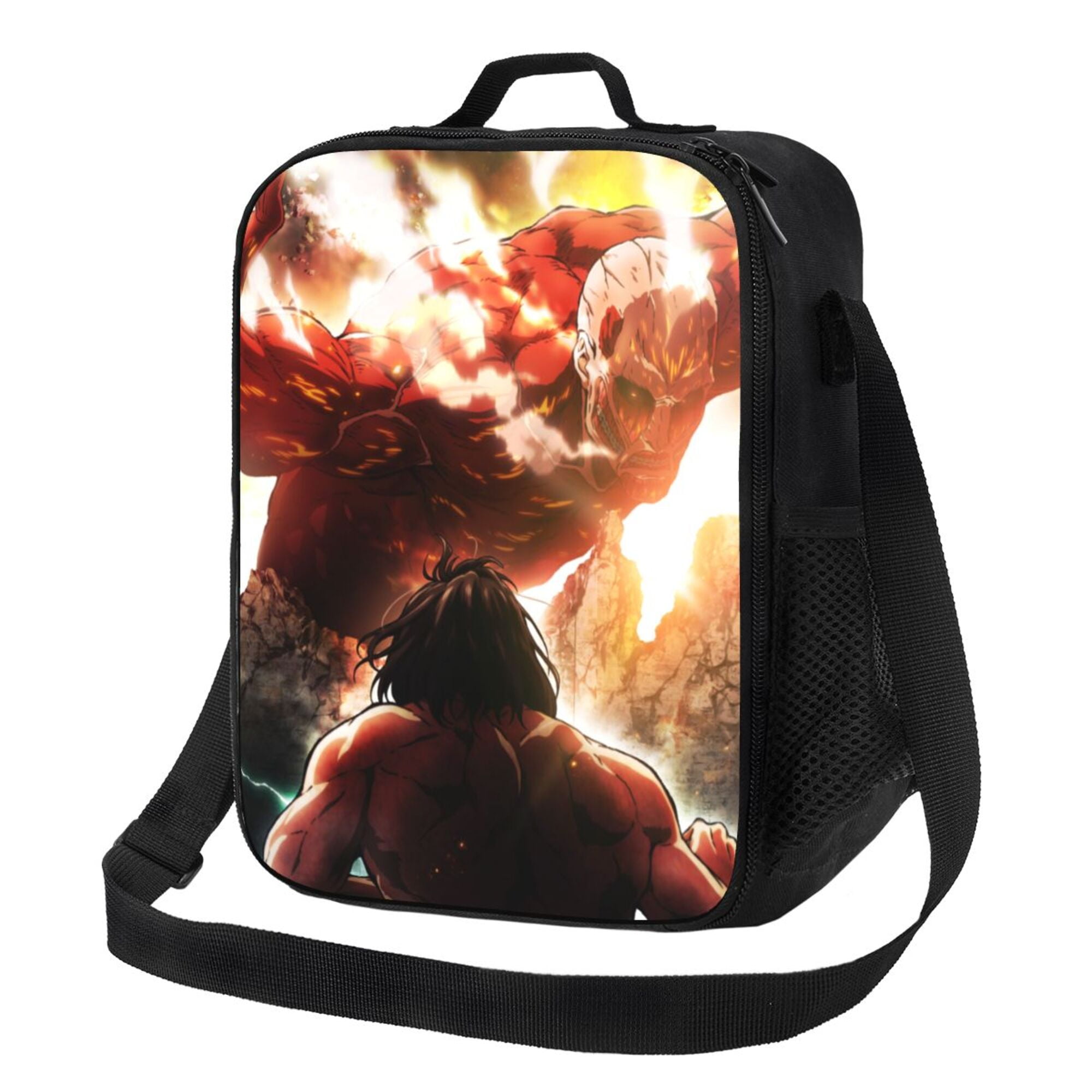 Attack On Titan Lunch Bag Lunch Box Lightweight Durable Lunch Tote Bag ...
