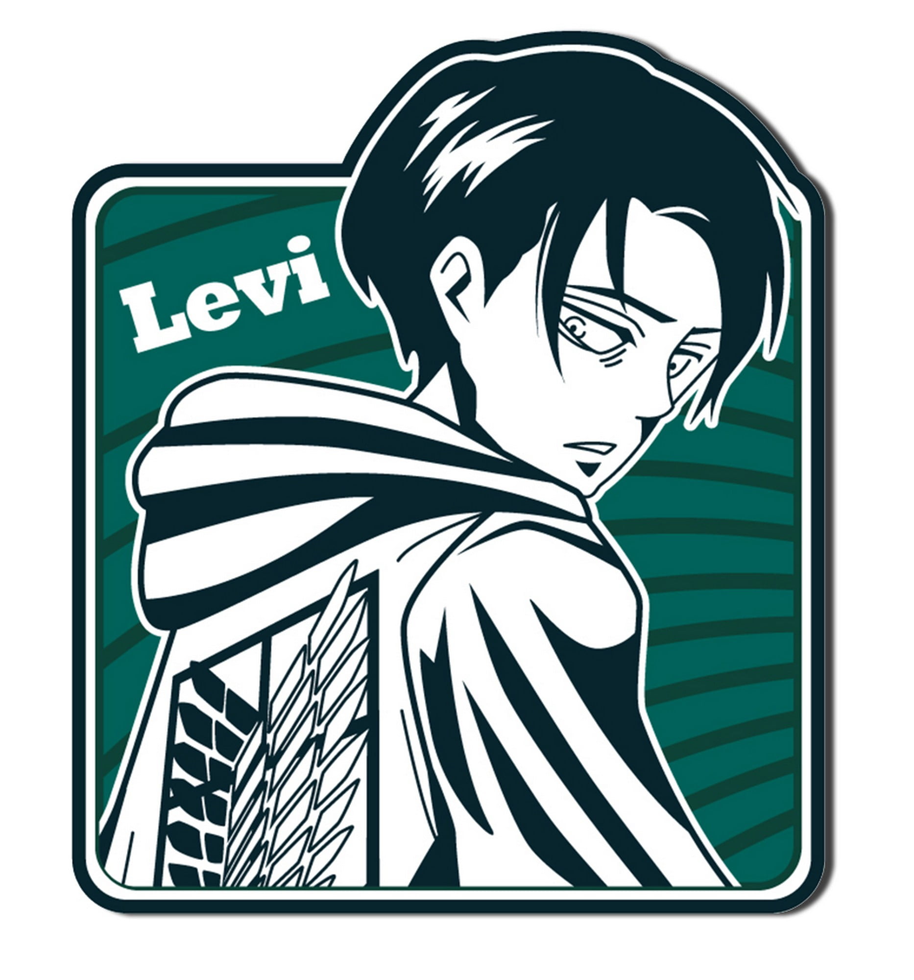 Attack On Titan Manga - Levi Ackerman Patch - Walmart.com
