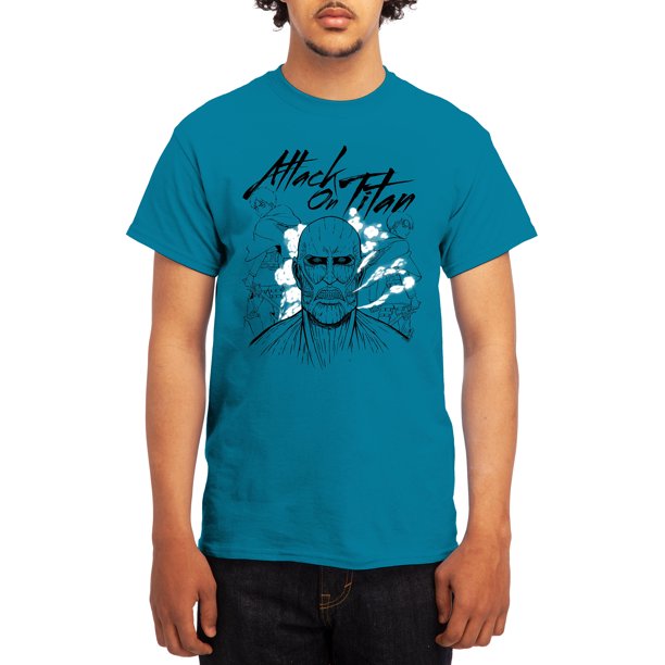 Attack On Titan Men's Short Sleeve Graphic Tee - Walmart Business Supplies
