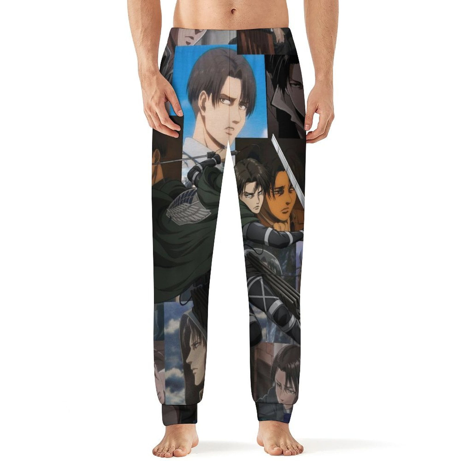 Attack On Titan Men's Sleeping Pants Soft Pajama Lounge Pants Casual ...