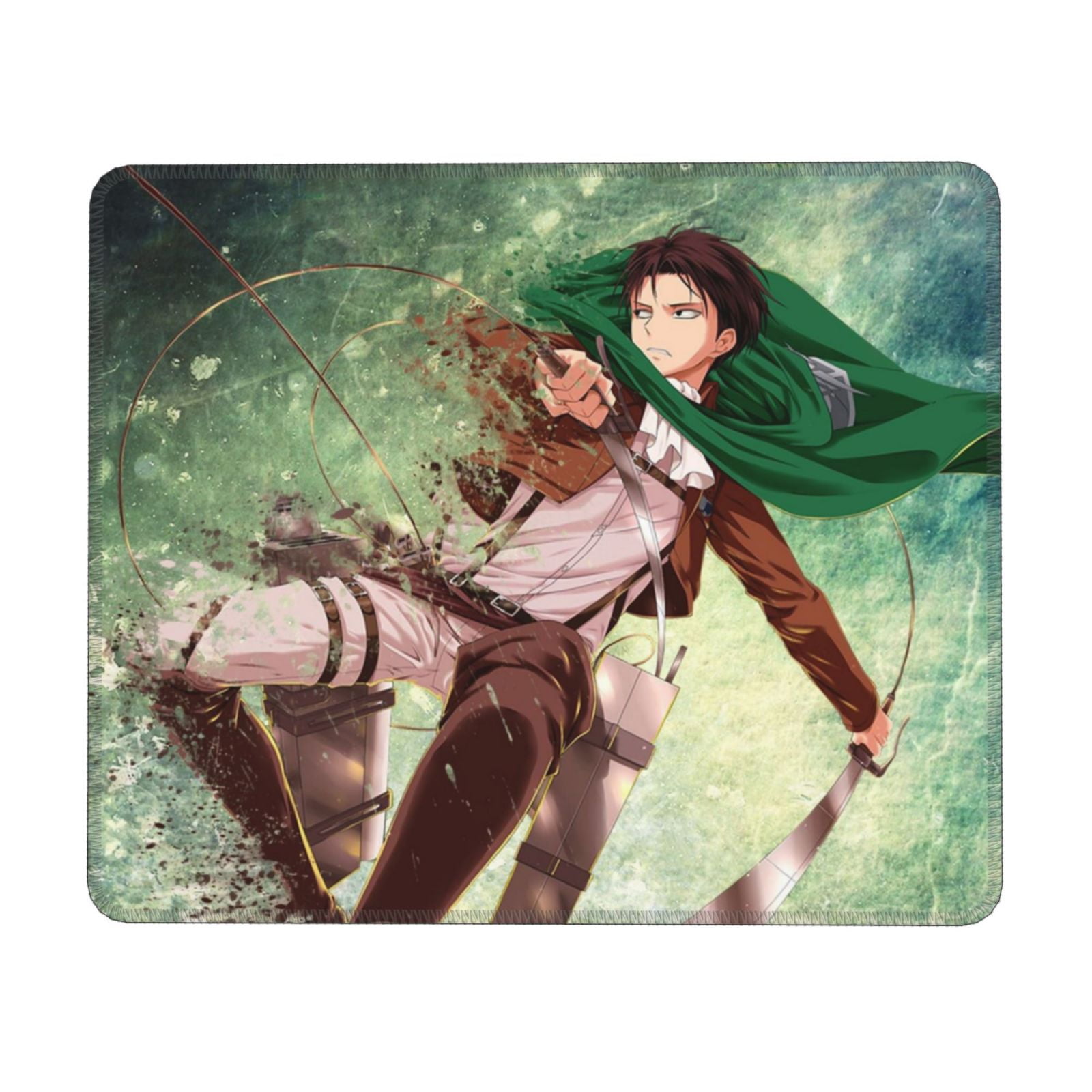 Attack On Titan Mouse Pad,Small Gaming Mousepad,Non-Slip Rubber Base ...