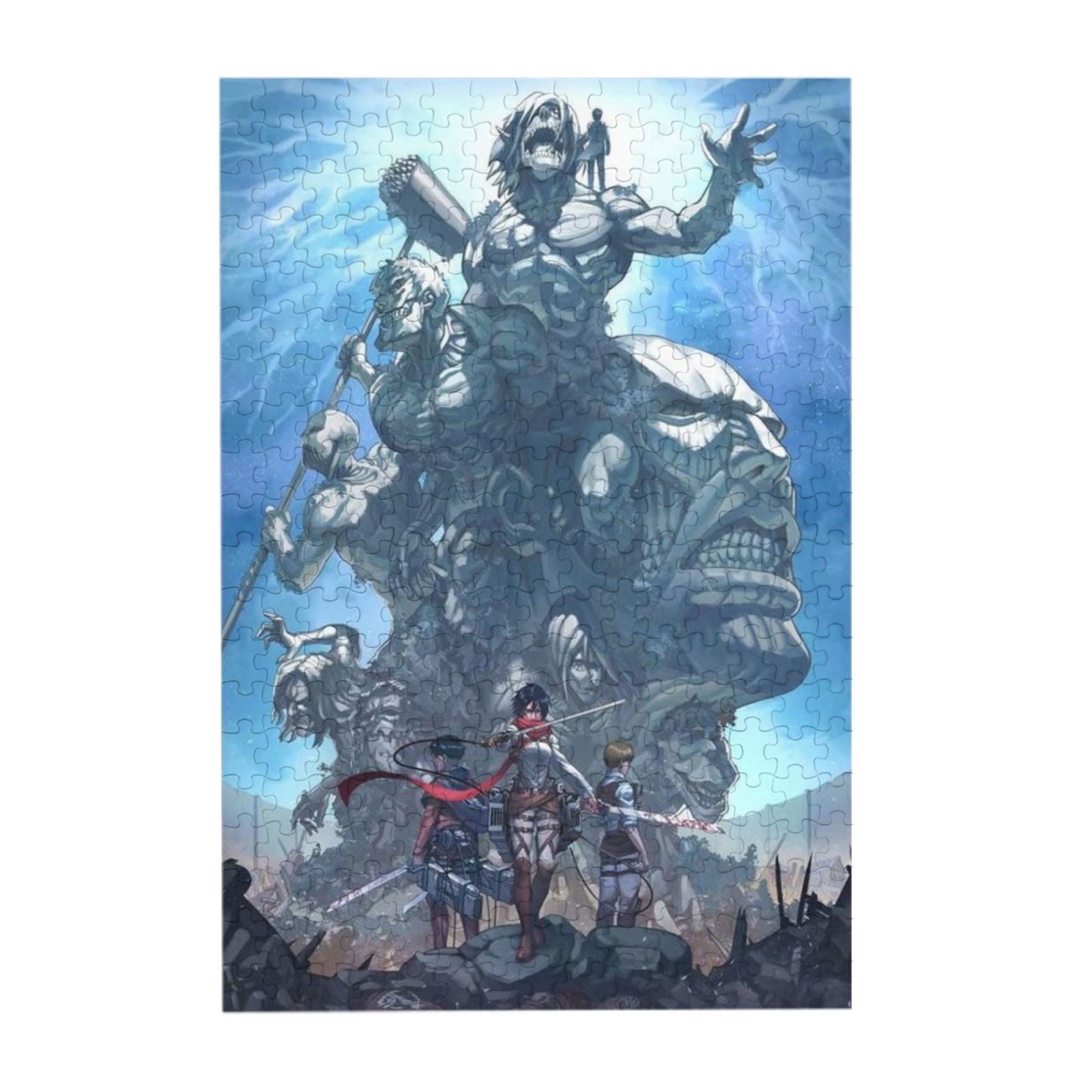 Attack On Titan Puzzle,300 Pieces Puzzles For Kids,Attack On Titan Jigsaw Puzzles Fabulous Gift ...