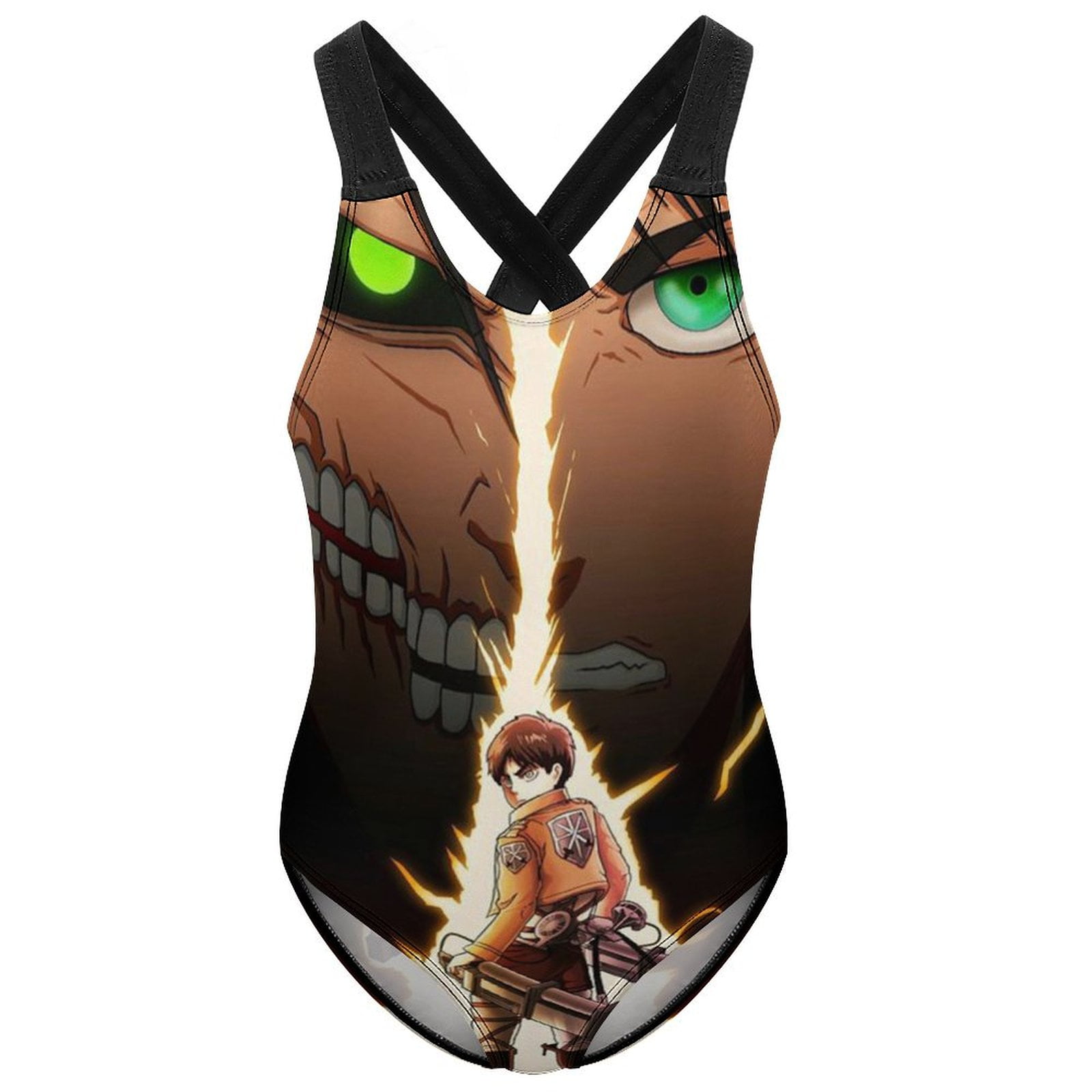 Attack On Titan Shingeki No Kyojin Children's One-piece Swimsuit Summer ...
