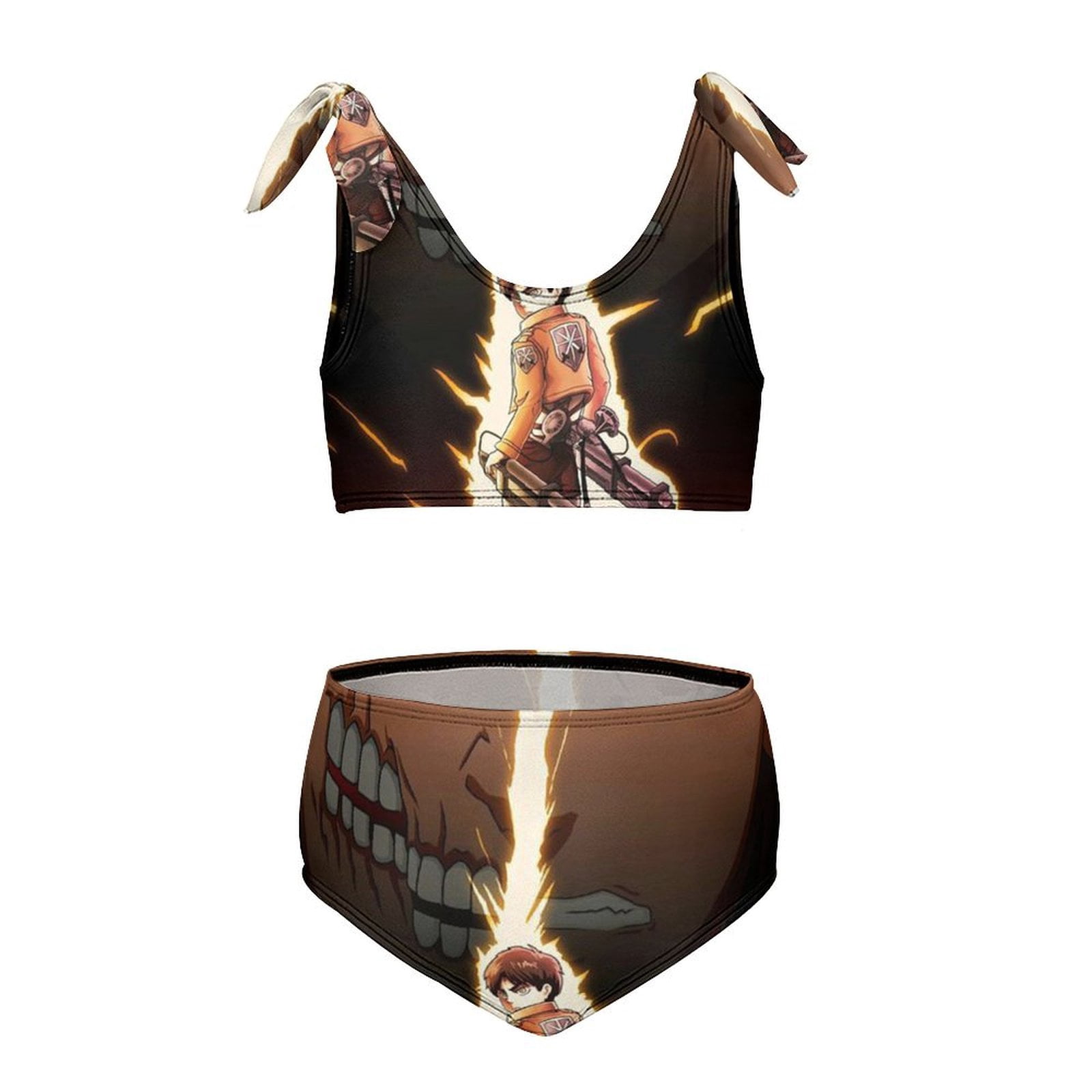 Attack On Titan Shingeki No Kyojin Girls Swimsuits Set 2pcs Summer ...