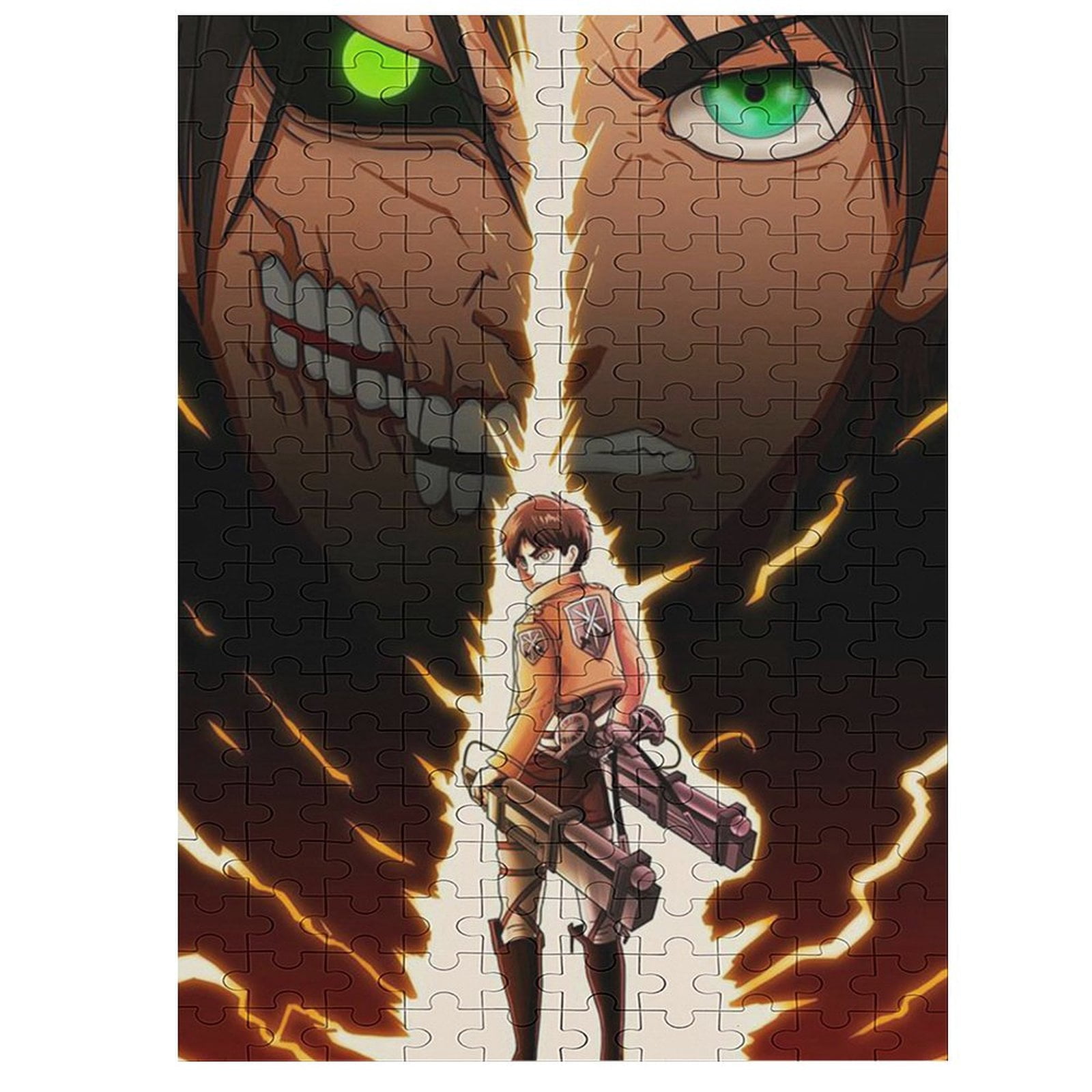 Attack On Titan Shingeki No Kyojin Jigsaw Puzzles Interlocking Puzzles ...
