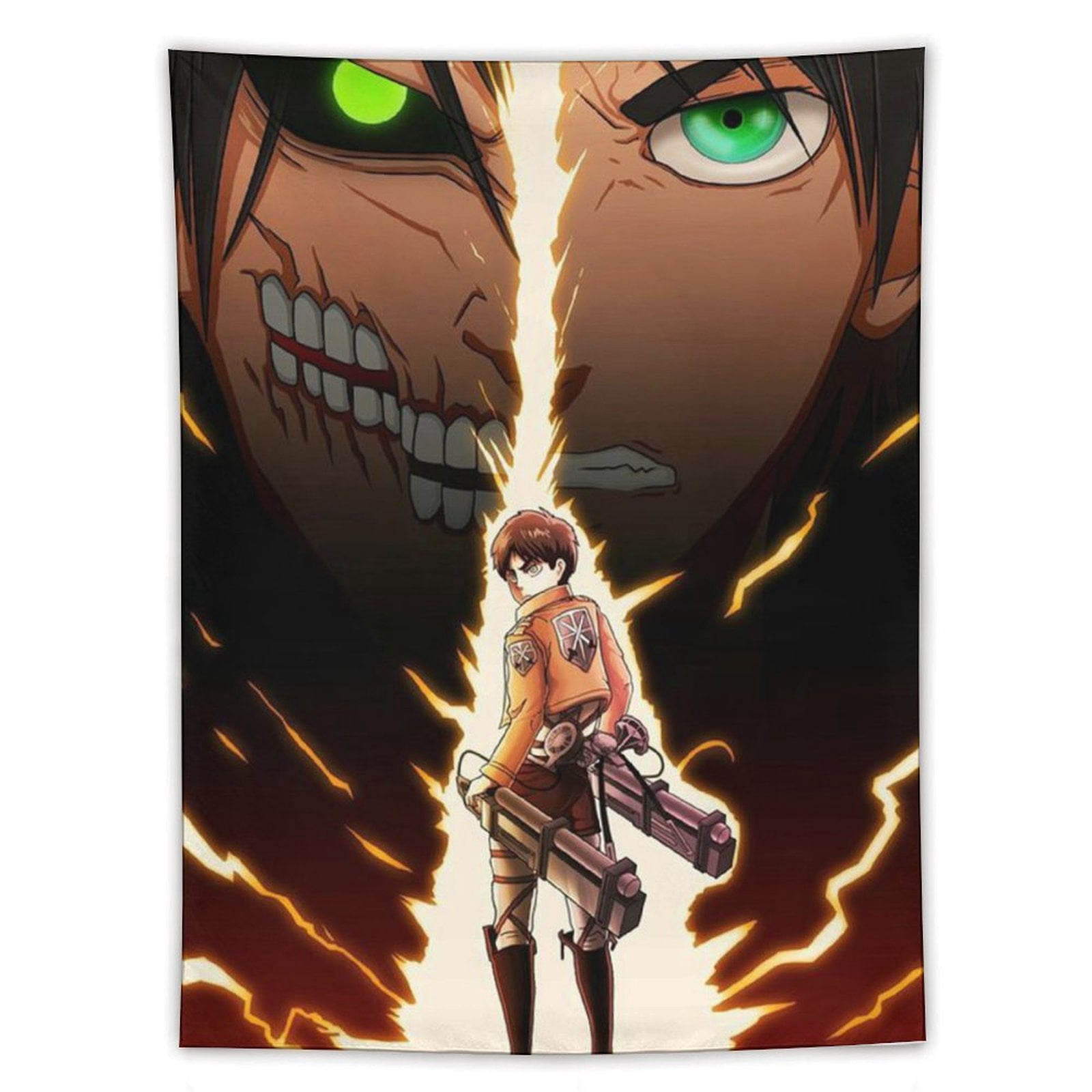 Attack On Titan Shingeki No Kyojin Tapestry Luxury Wall Hanging ...