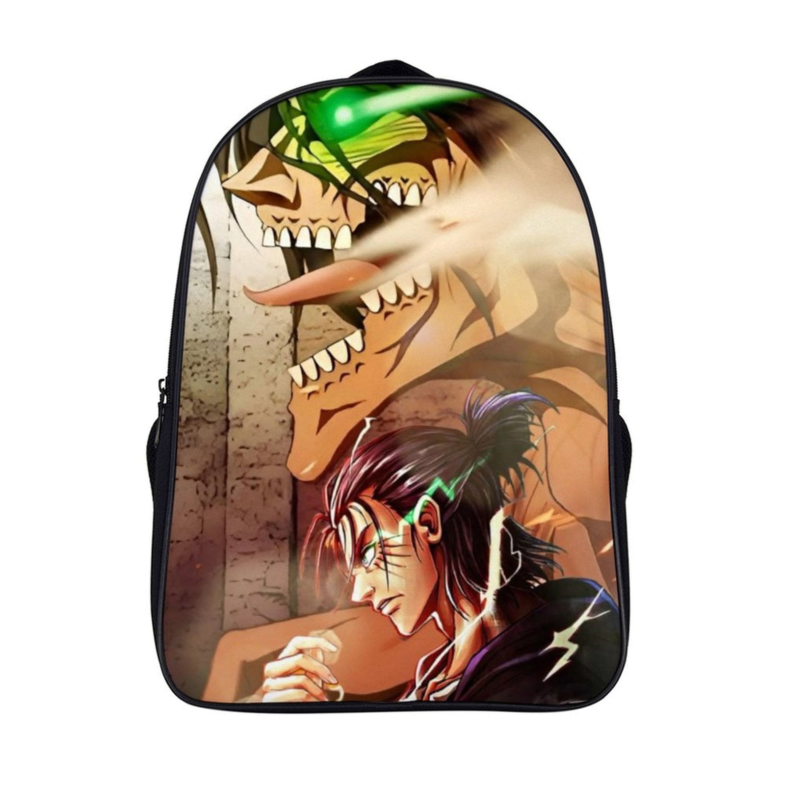 Attack On Titan Shoulder Bag 2 Compartment Backpack 16 Inch Leisure ...