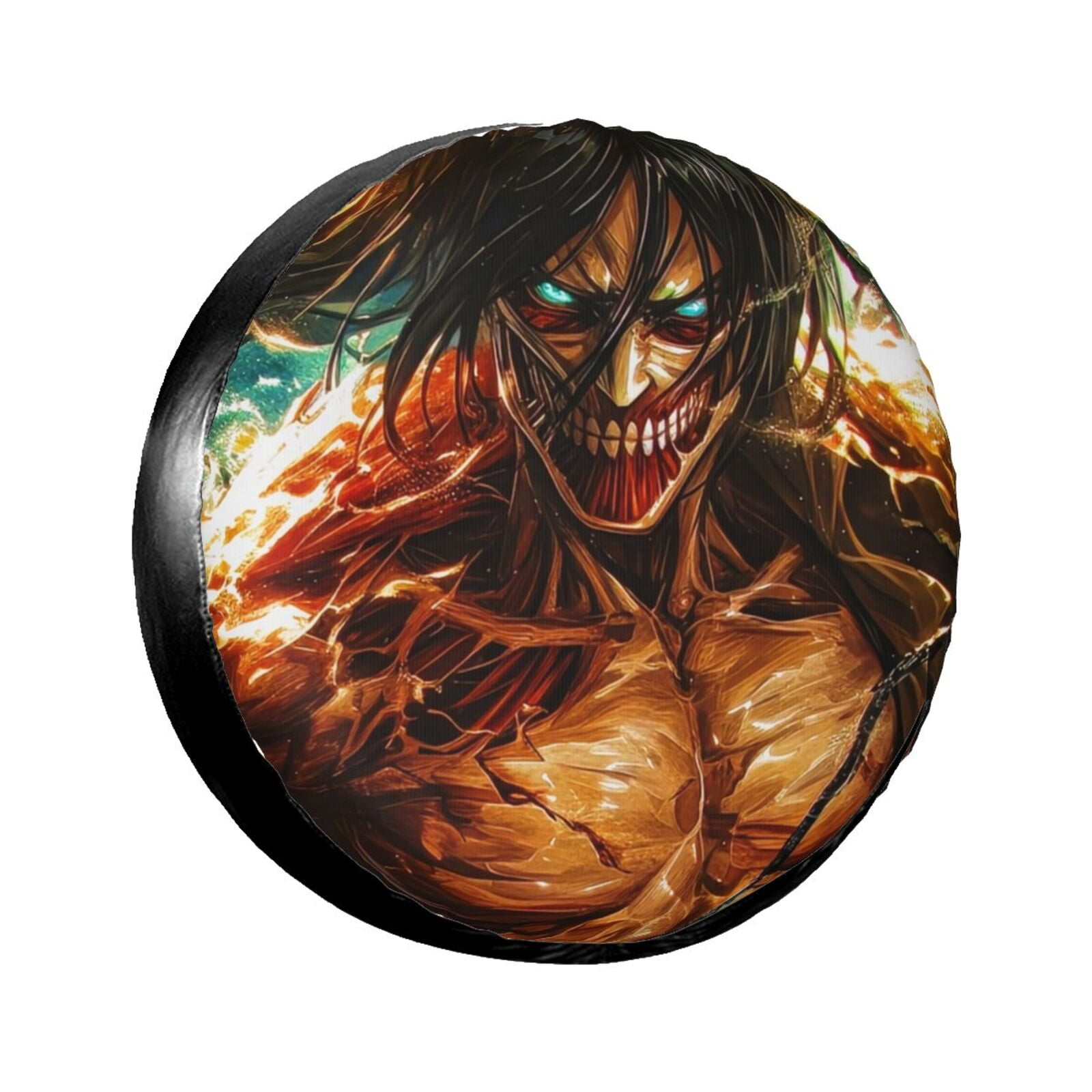Attack On Titan Spare Tire Cover, Weatherproof Dust-Proof Universal ...