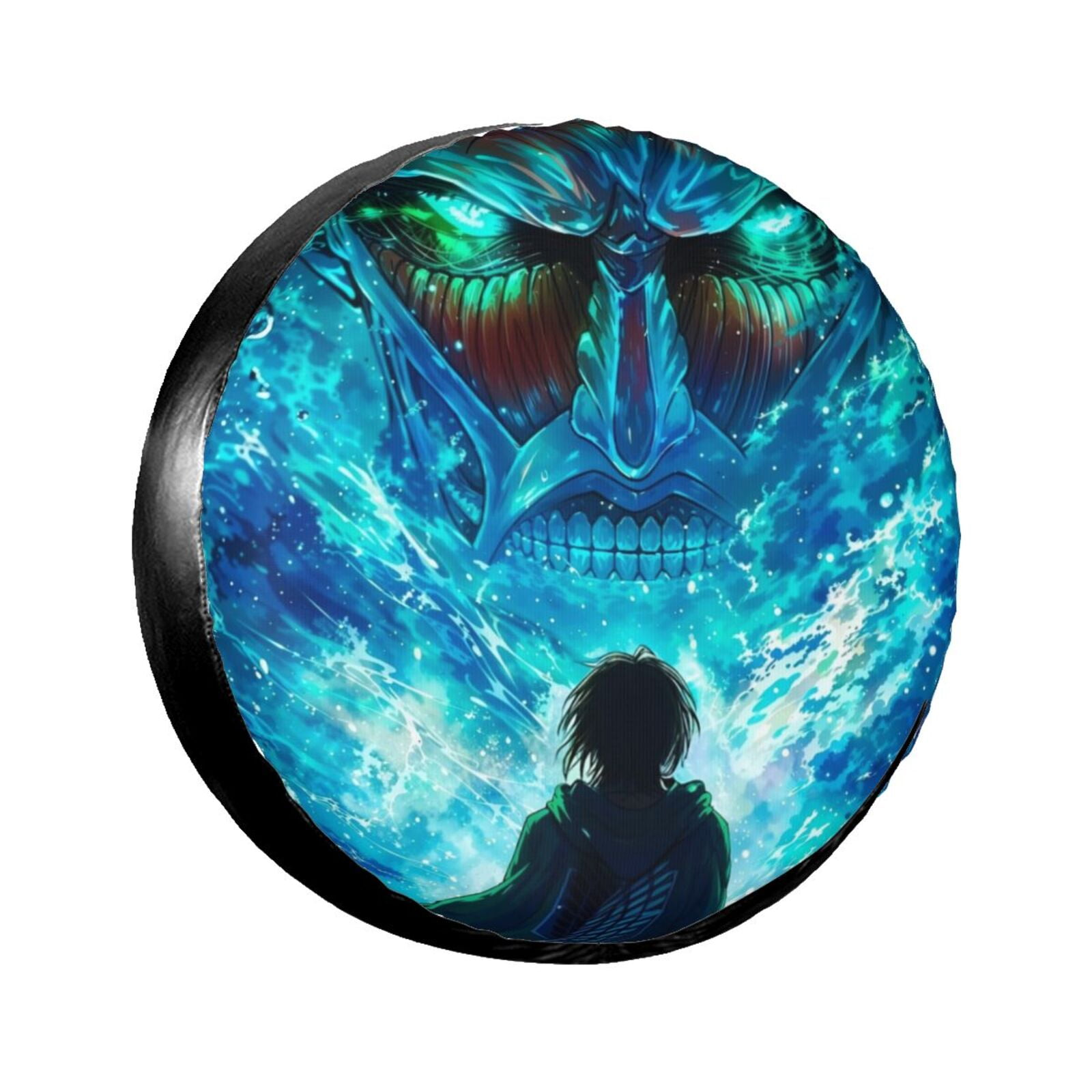 Attack On Titan Spare Tire Cover, Weatherproof Dust-Proof Universal ...