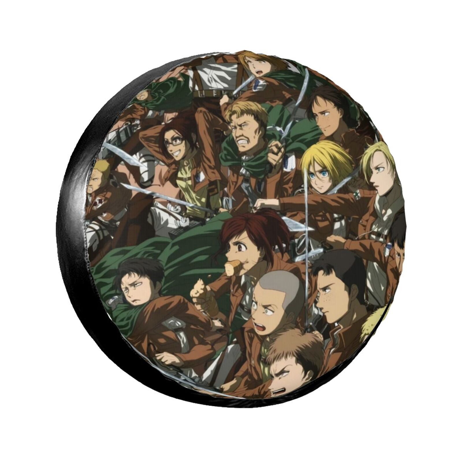 Attack On Titan Spare Tire Cover, Weatherproof Dust-Proof Universal ...