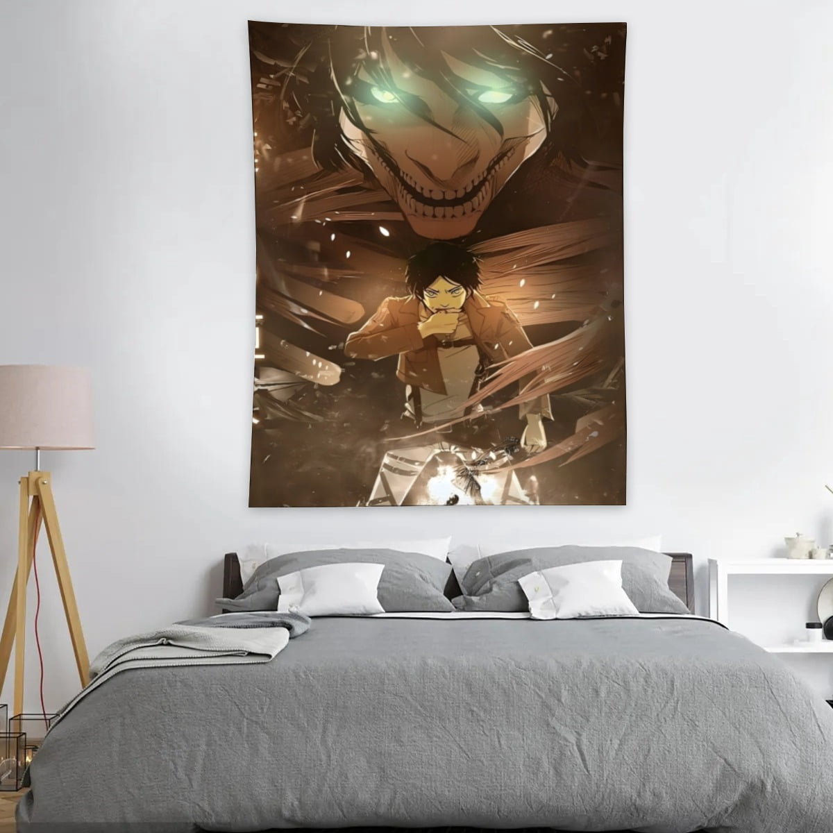 Attack On Titan Tapestry Gift Wall Hanging Backdrop for Room Bedroom ...