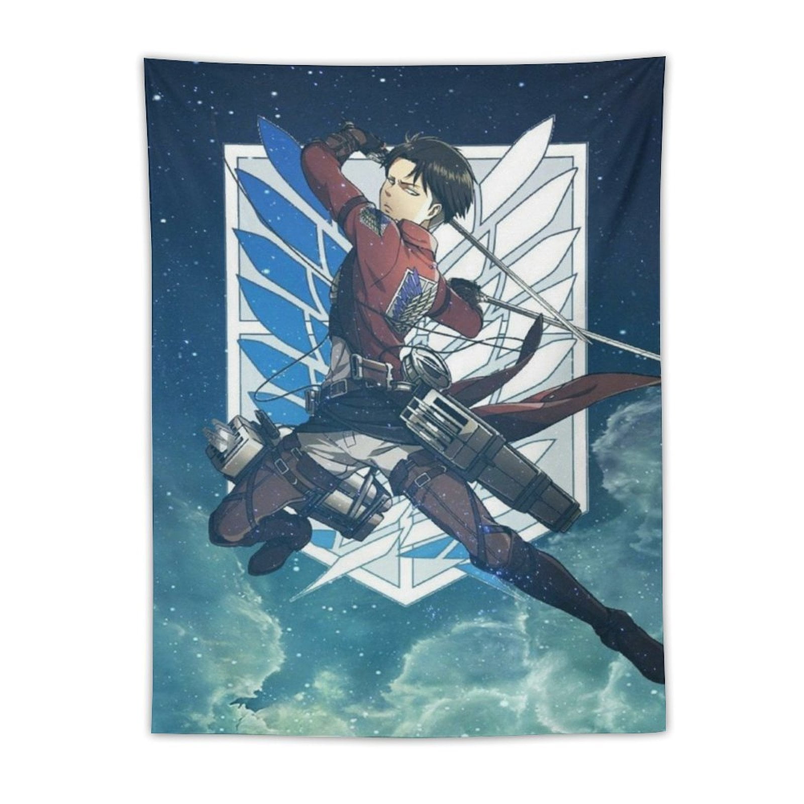 Attack On Titan Tapestry Wall Hanging Blanket Soft Tablecloth Wall ...