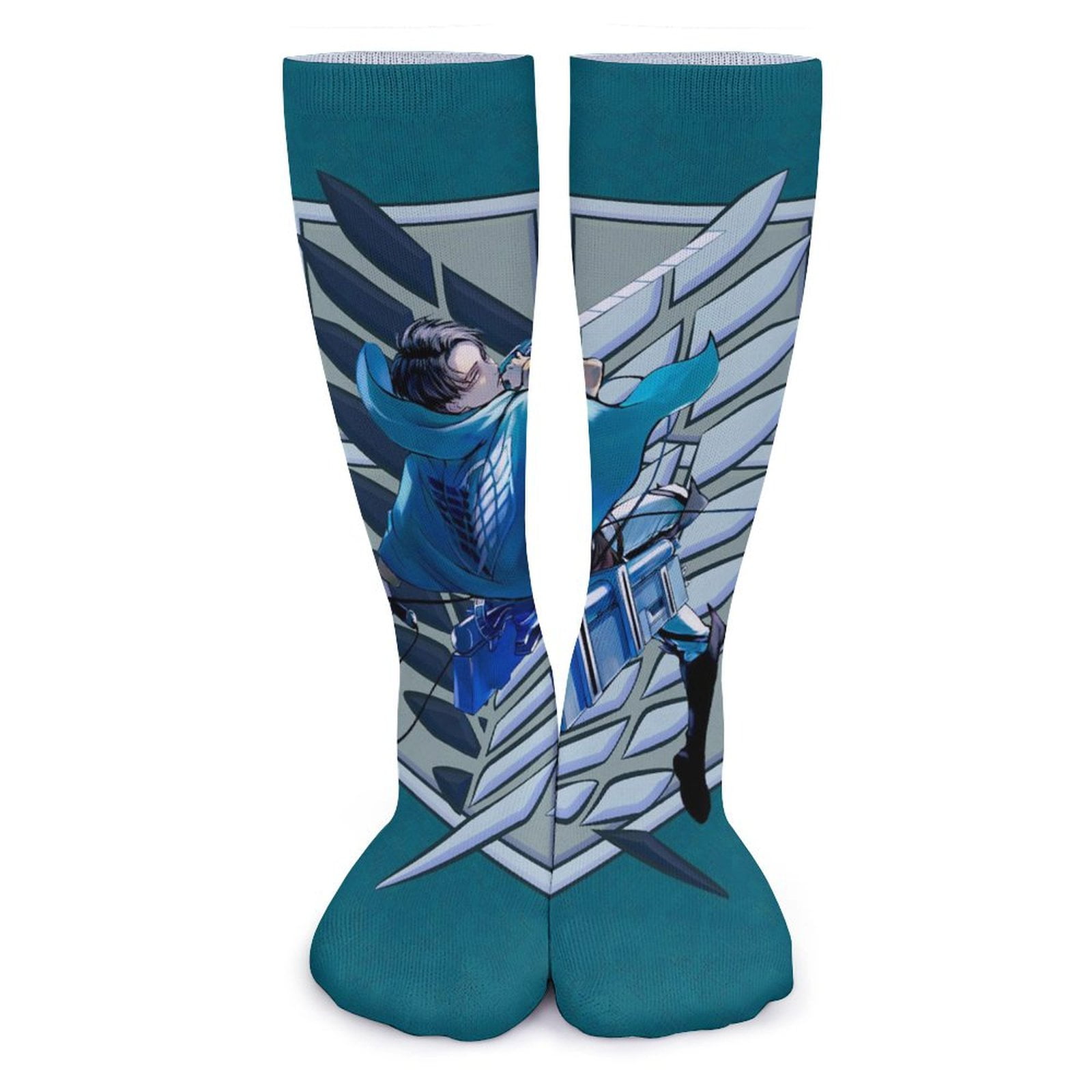 Attack On Titan Thick Stockings Casual Socks for Men Women Durable ...