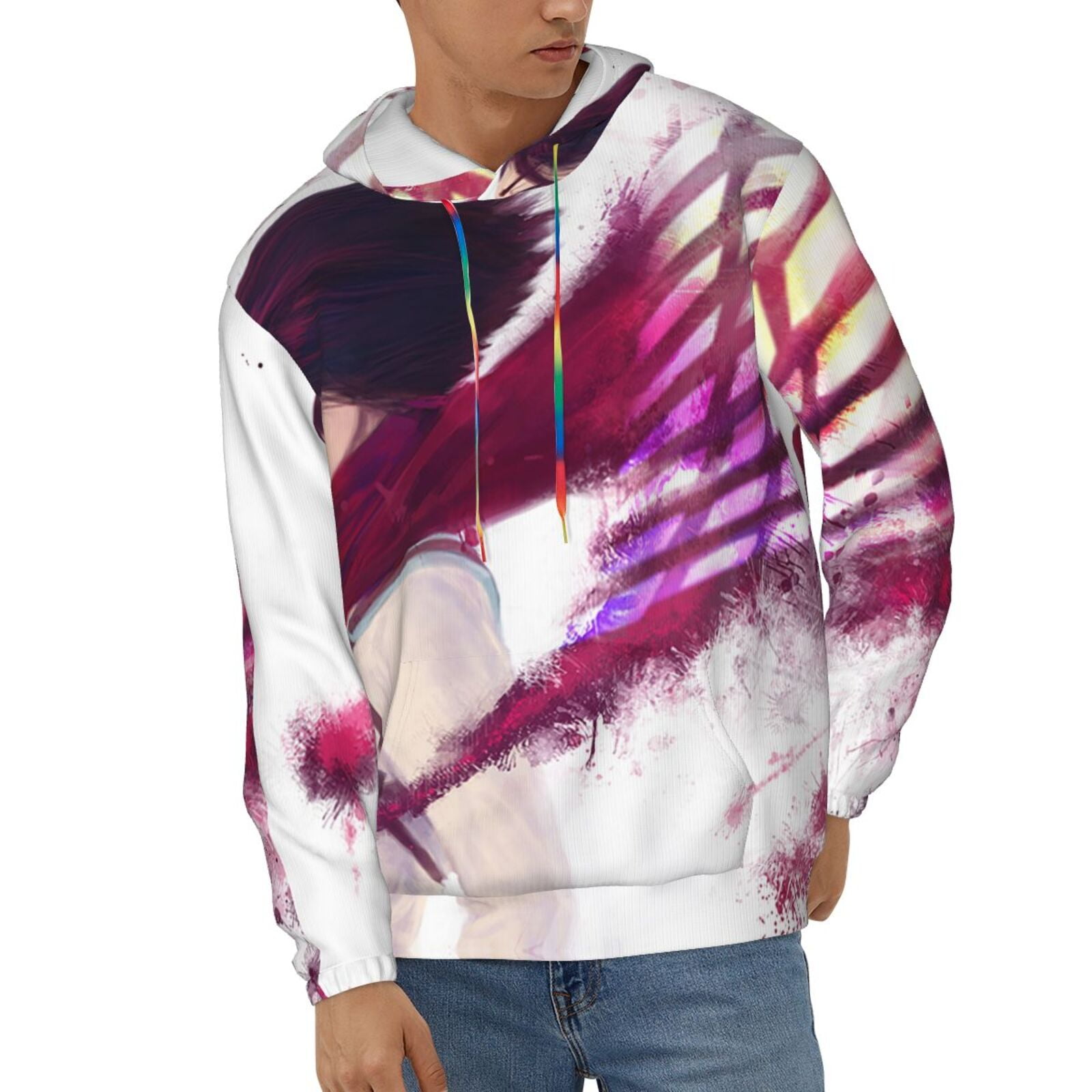 Attack On Titan Unisex Hoodies 3D Print Hooded Sweatshirt for Men Women, Long Sleeve Fall ...