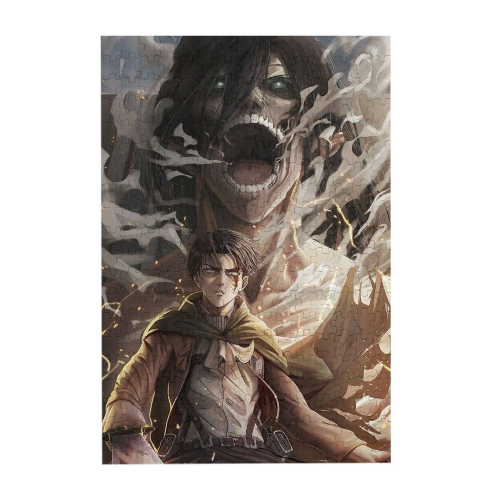 Attack On Titan Wood Puzzle 300-Piece Jigsaw Puzzle For Adults Home ...