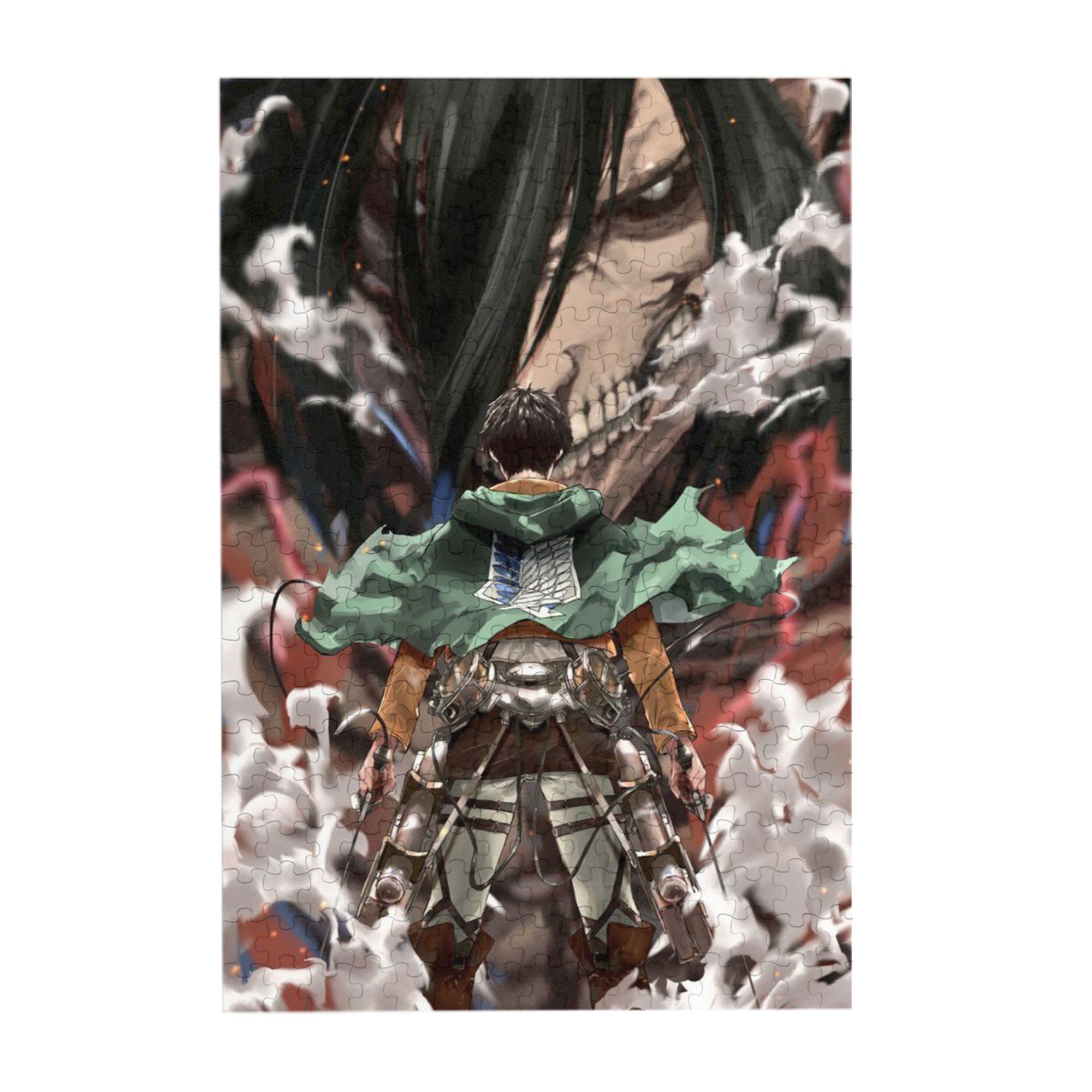 Attack On Titan Wooden Jigsaw Puzzles Educational Intellectual Puzzle ...