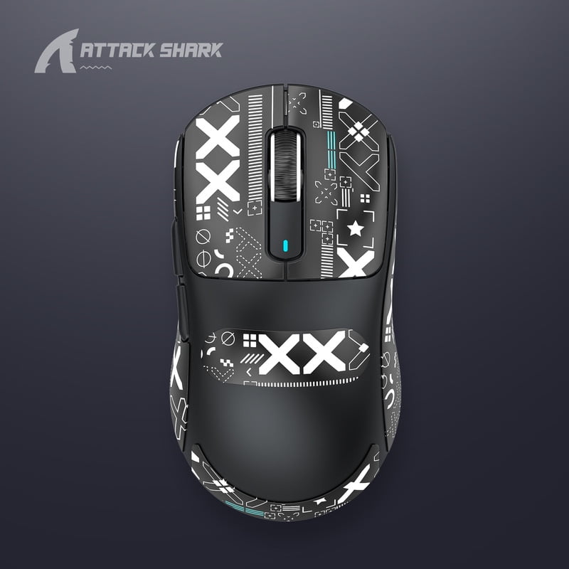 Attack Shark X3 Mouse Gamer 2.4G Bluetooth Mouse Tri Mode Connection ...