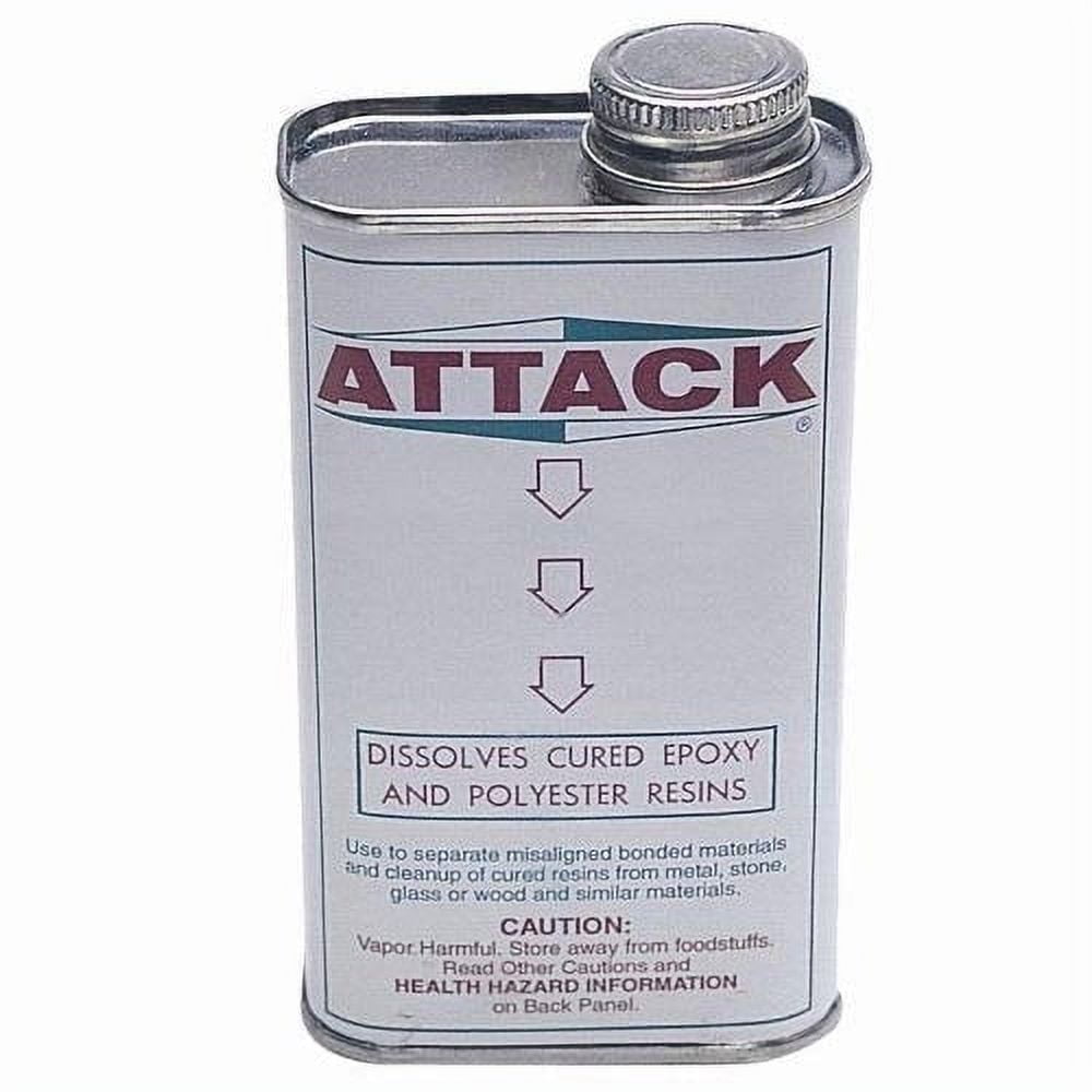 Attack Solvent Epoxy Resin Glue Remover GLU-250.00 - Walmart.com