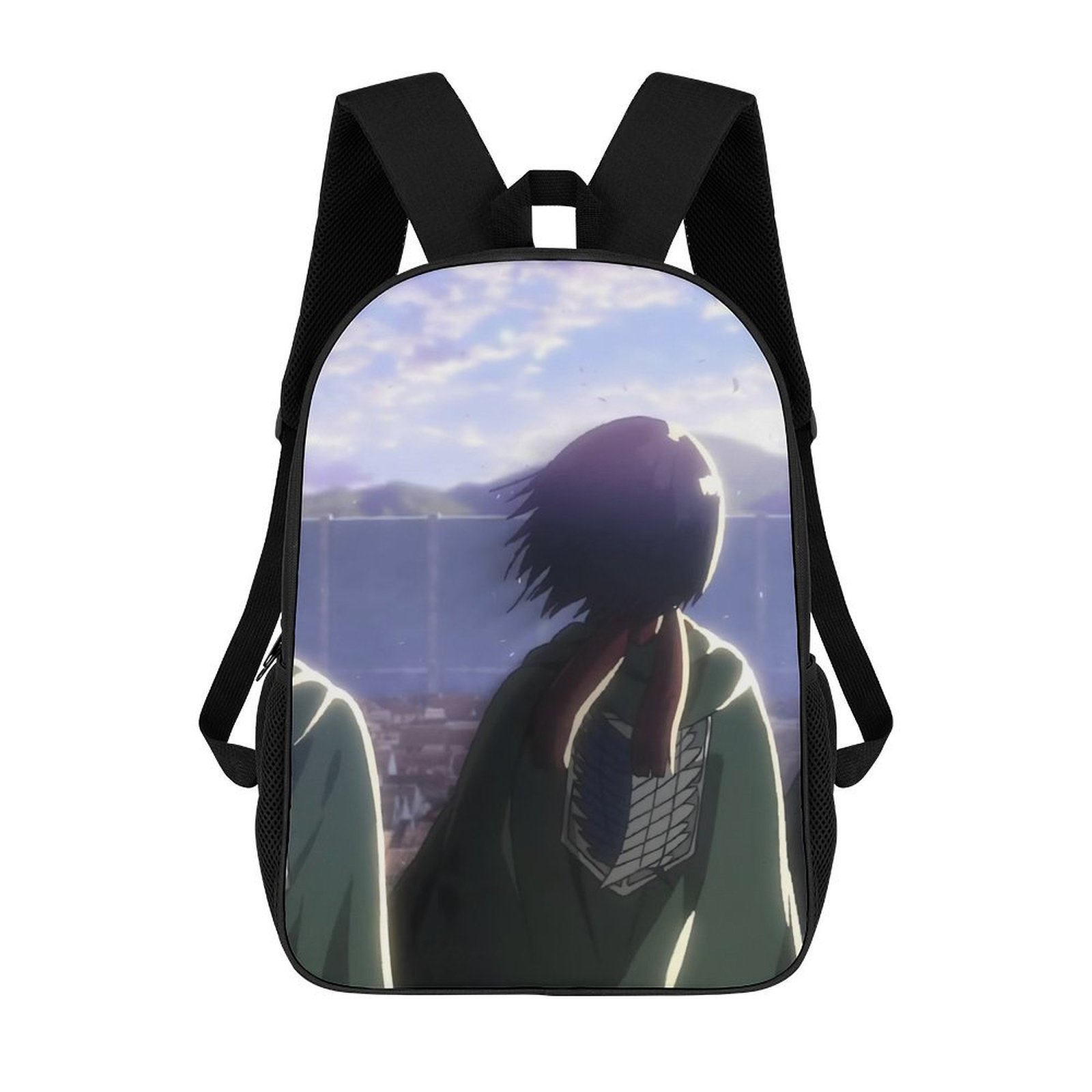 Attack on Titan 17" Backpack Travel Bag for Men Women, Book Bag ...