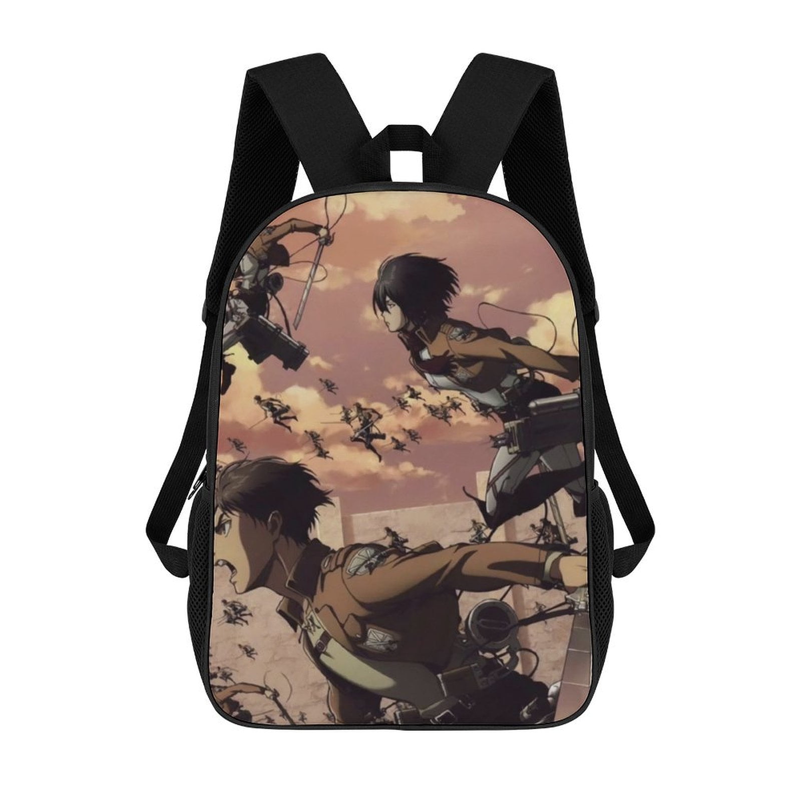 Attack on Titan 17 Inch Large Capacity Backpack,casual Travel Backpack ...