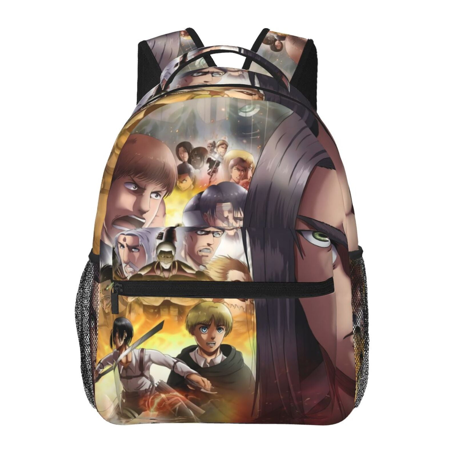 Attack on Titan Backpack Classic Fashion Fun Cute Sports Travel Bag ...
