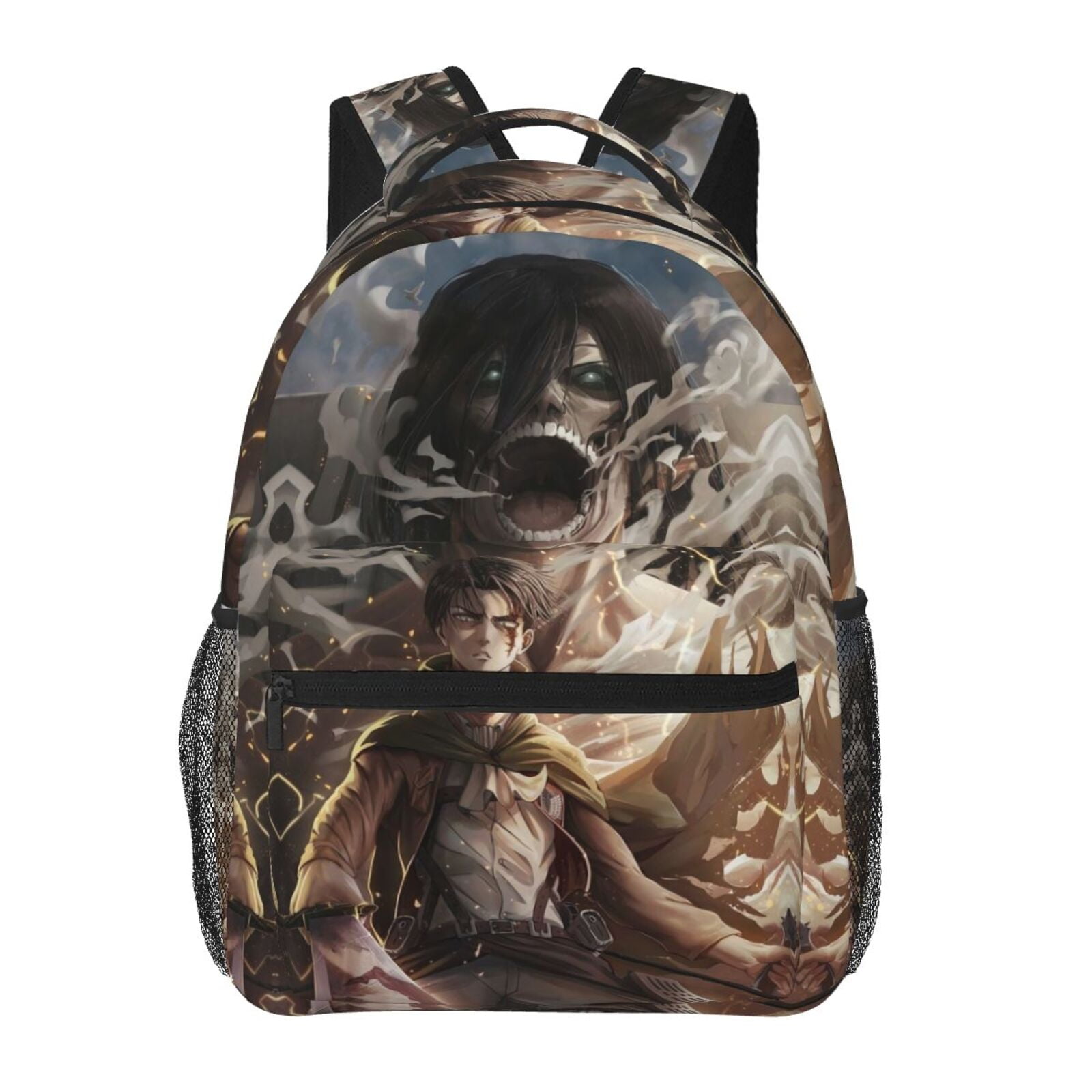 Attack On Titan Backpack for School, Travel, & Work – Classic Casual ...