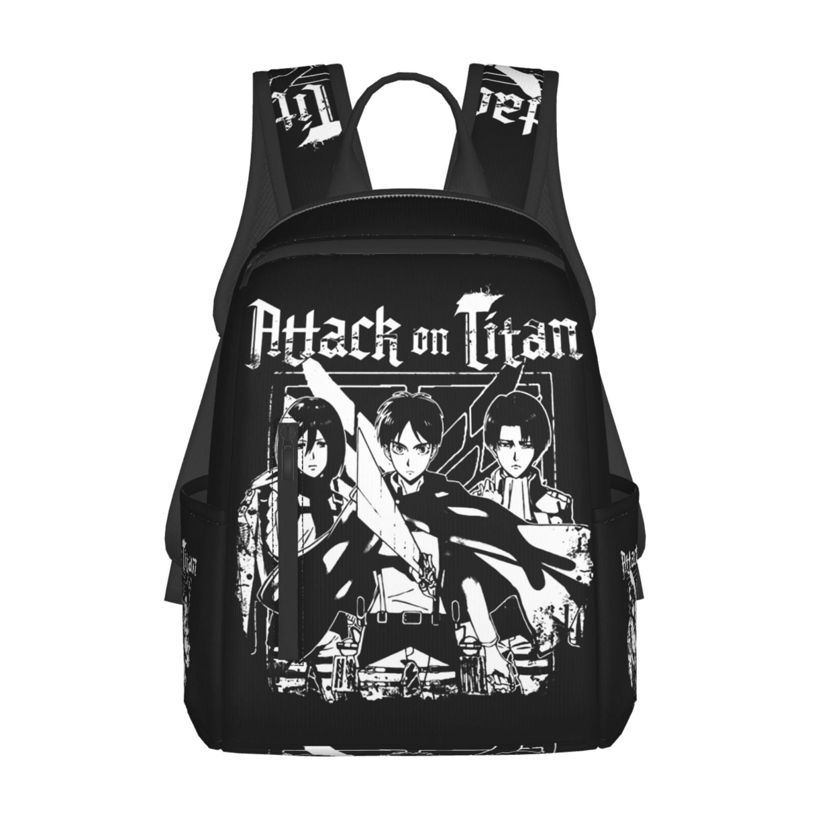 Attack on Titan Backpack for Teenagers Lightweight Travel Bag Casual ...