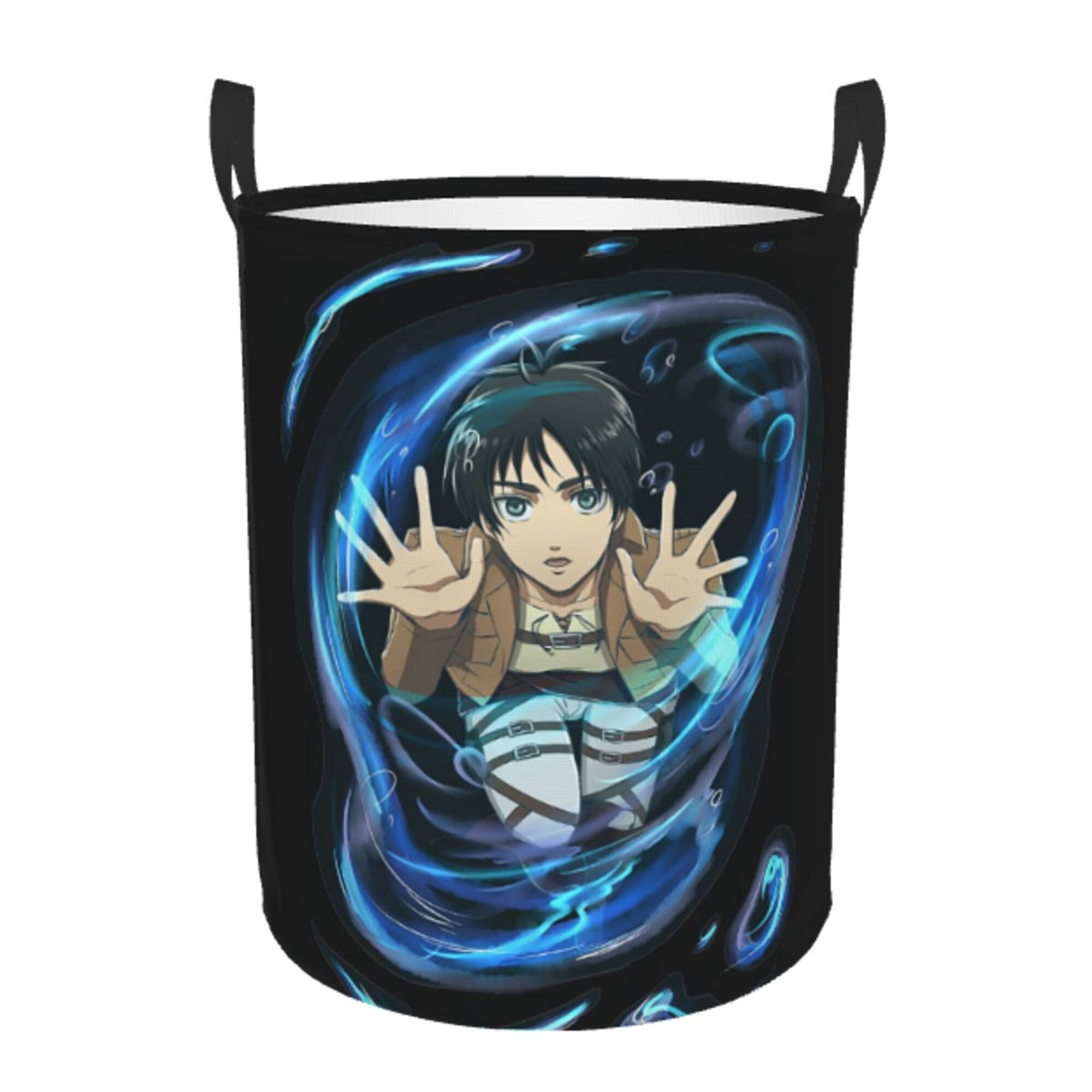 Attack On Titan Laundry Hamper with Handles, Foldable Waterproof ...
