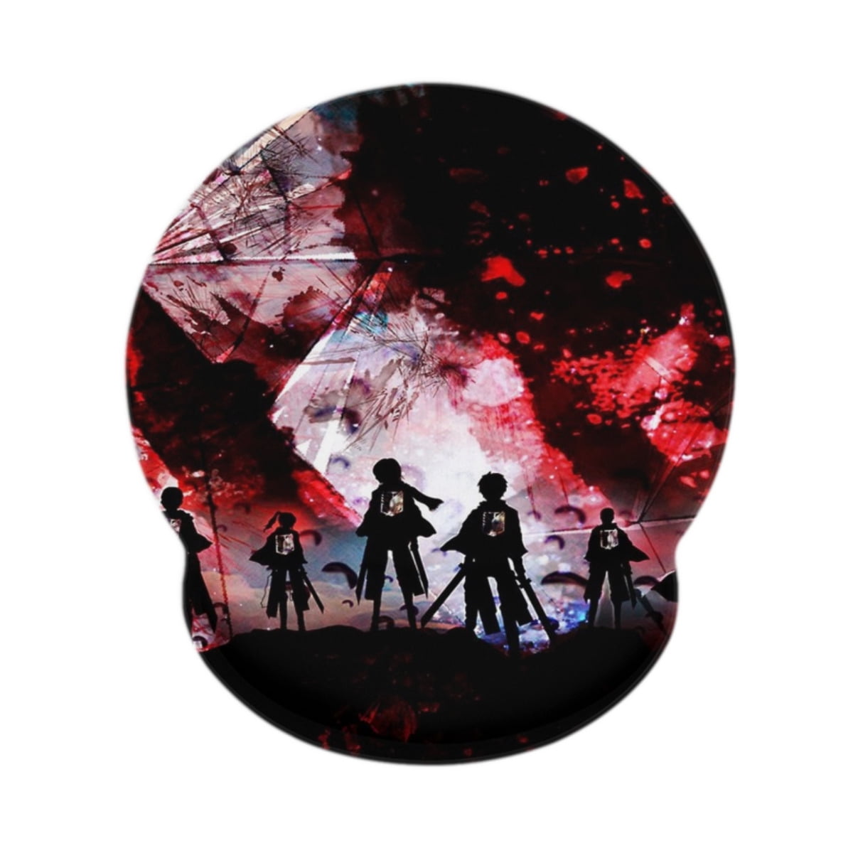 Attack on Titan Mouse Pad Wrist Support Game Accessory Pad Cute Design ...