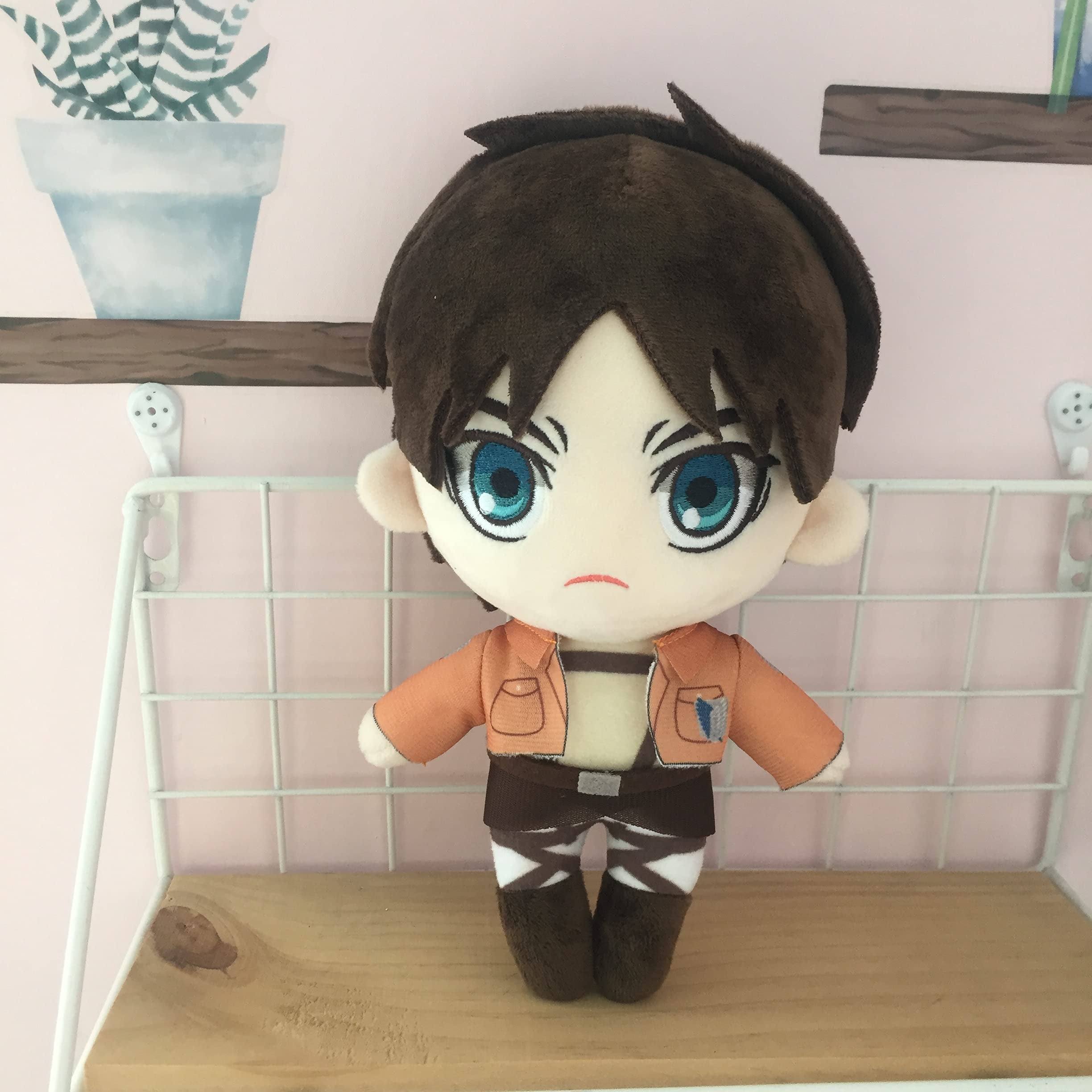 Attack on Titan Plush Toy Eren Jaeger Plush Scout Regiment Plush Doll ...