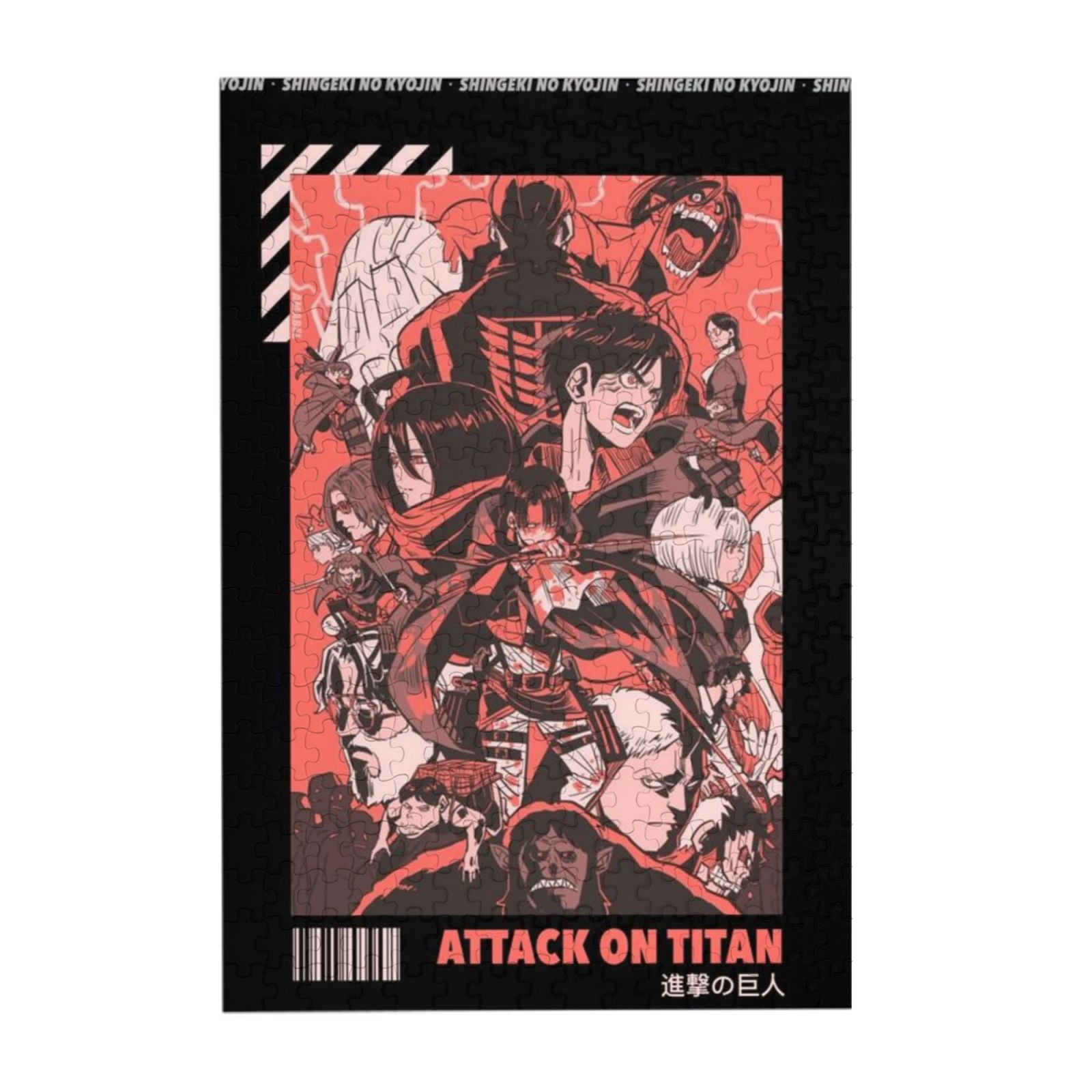 Attack On Titan Puzzle,300 Pieces Puzzles For Kids,Attack On Titan ...