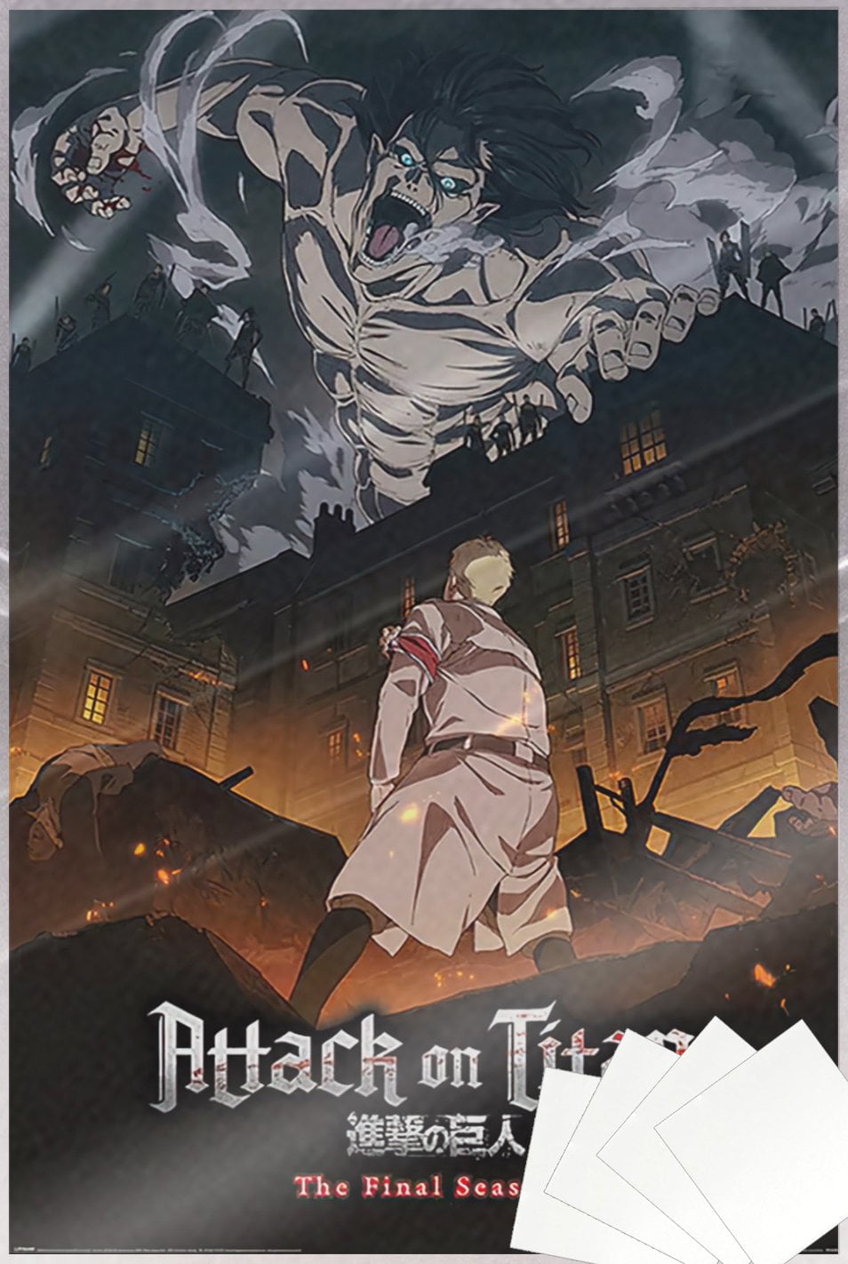 Attack On Titan - Season 4 - Manga Anime TV Show Poster (The Final ...