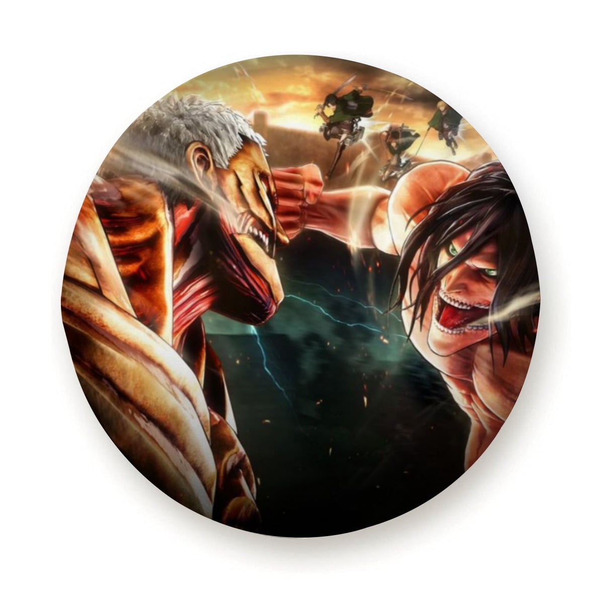 Attack on Titan Spare Tire Cover Universal Tire Cover Dustproof Tire ...