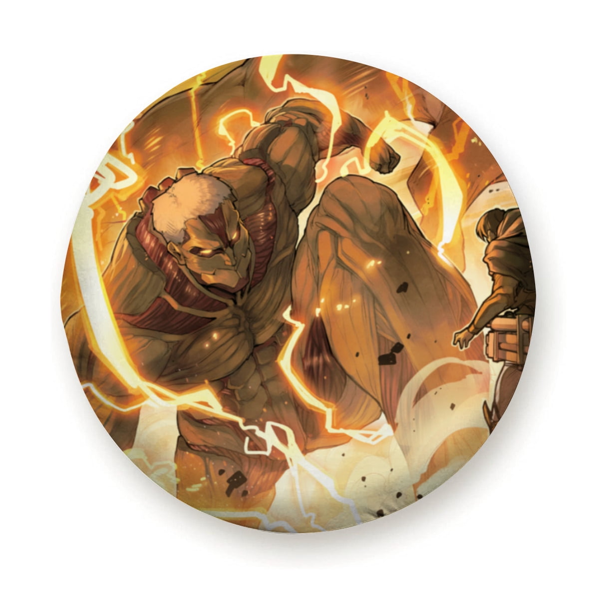 Attack on Titan Spare Tire Cover Universal Tire Cover Dustproof Tire ...
