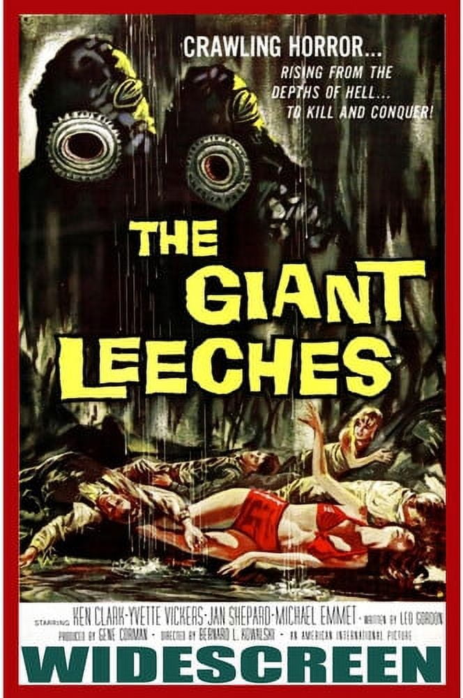 Attack of the Giant Leeches (DVD), Sinister Cinema, Horror - Walmart.com