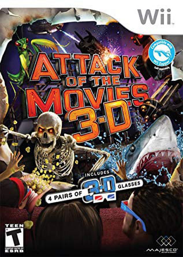Pre-Owned Attack of the Movies 3D - Nintendo Wii - Walmart.com