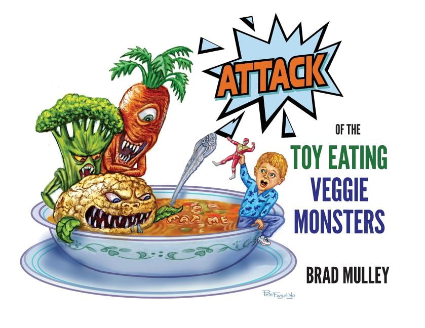 Attack of the Toy Eating Veggie Monsters (Paperback) - Walmart.com