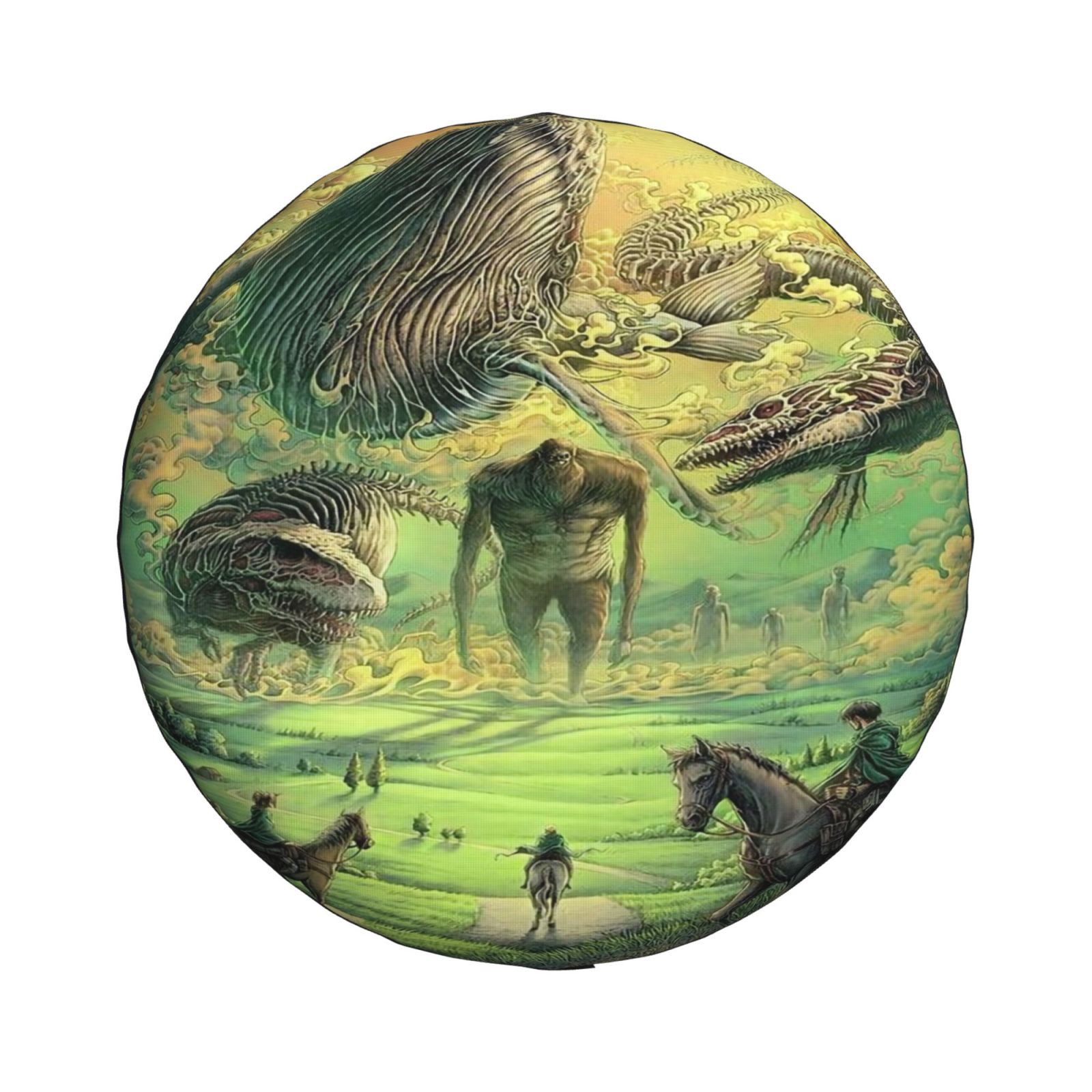 Attack on Titan Anime Spare tire cover wheels protect General Purpose ...
